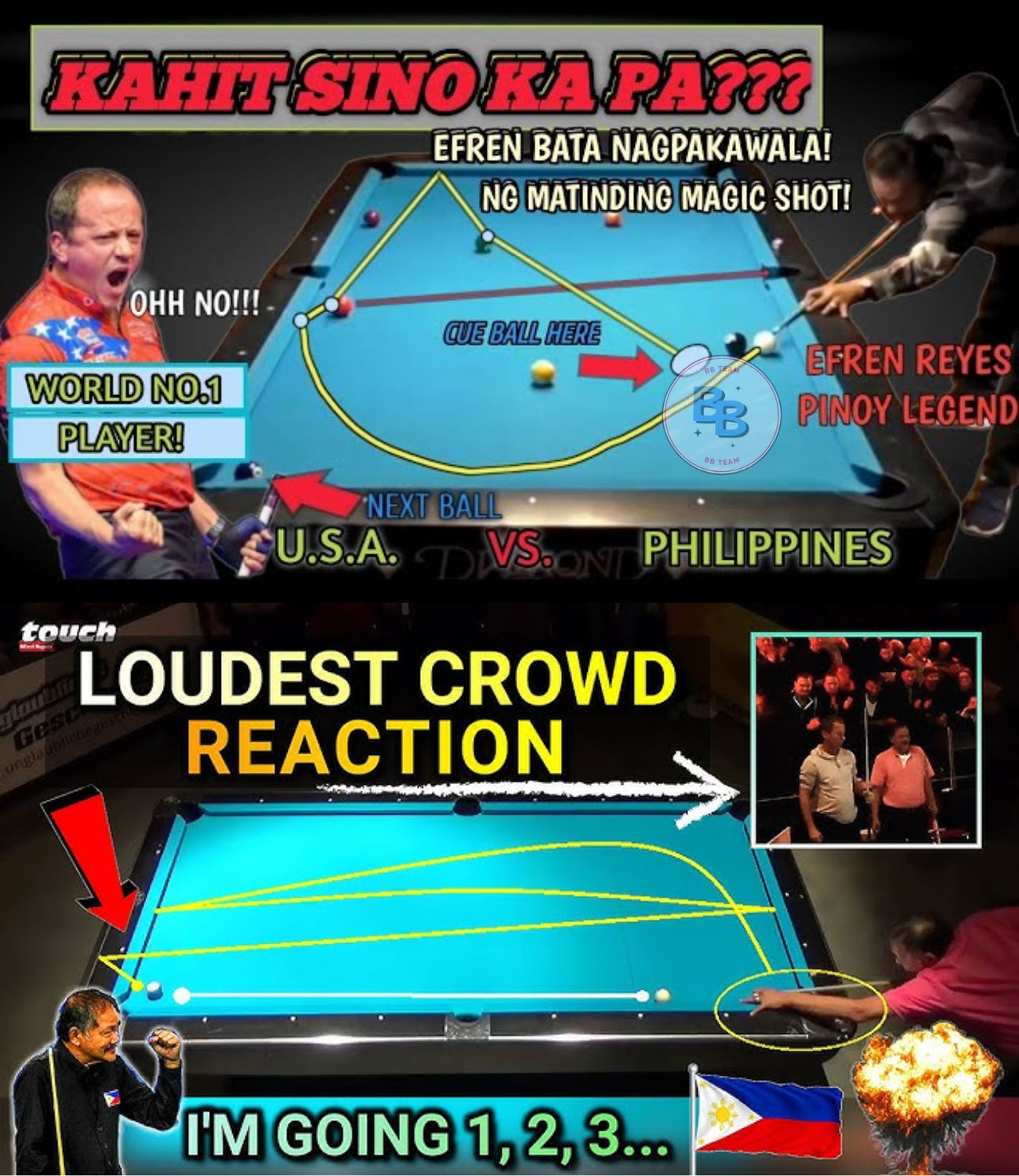 💎 AKALA NILA "DEHADO" SI EFREN BATA! 💪💪WORLD NO.1 BILLIARD PLAYER ...