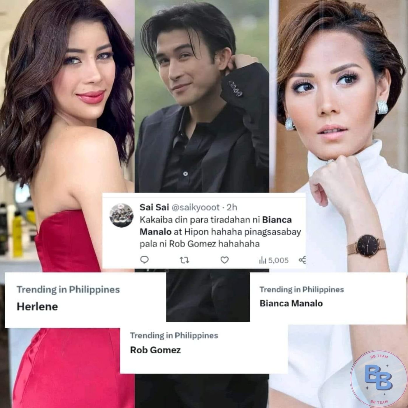 Detalye Ng Kontrobersya Nina Bianca Manalo, Rob Gomez at Herlene Budol - News
