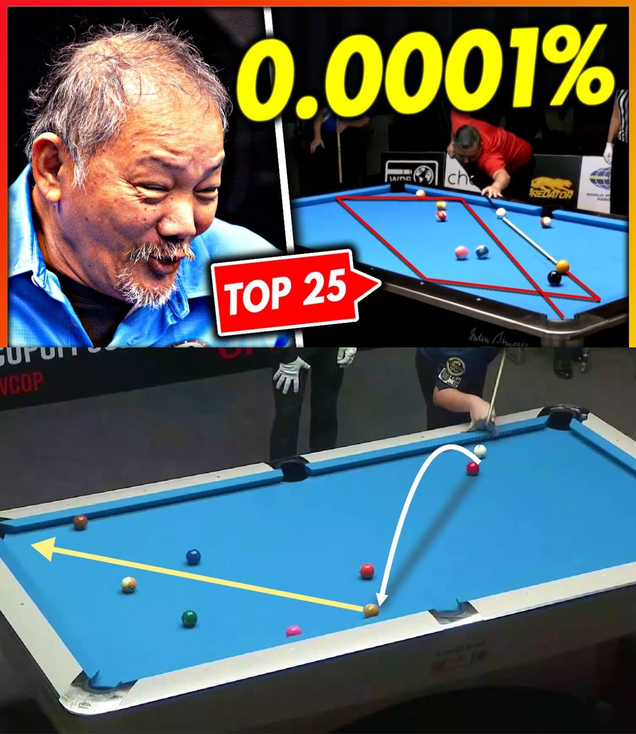 TOP 25 MOST INCREDIBLE POOL SHOTS OF ALL TIME - News