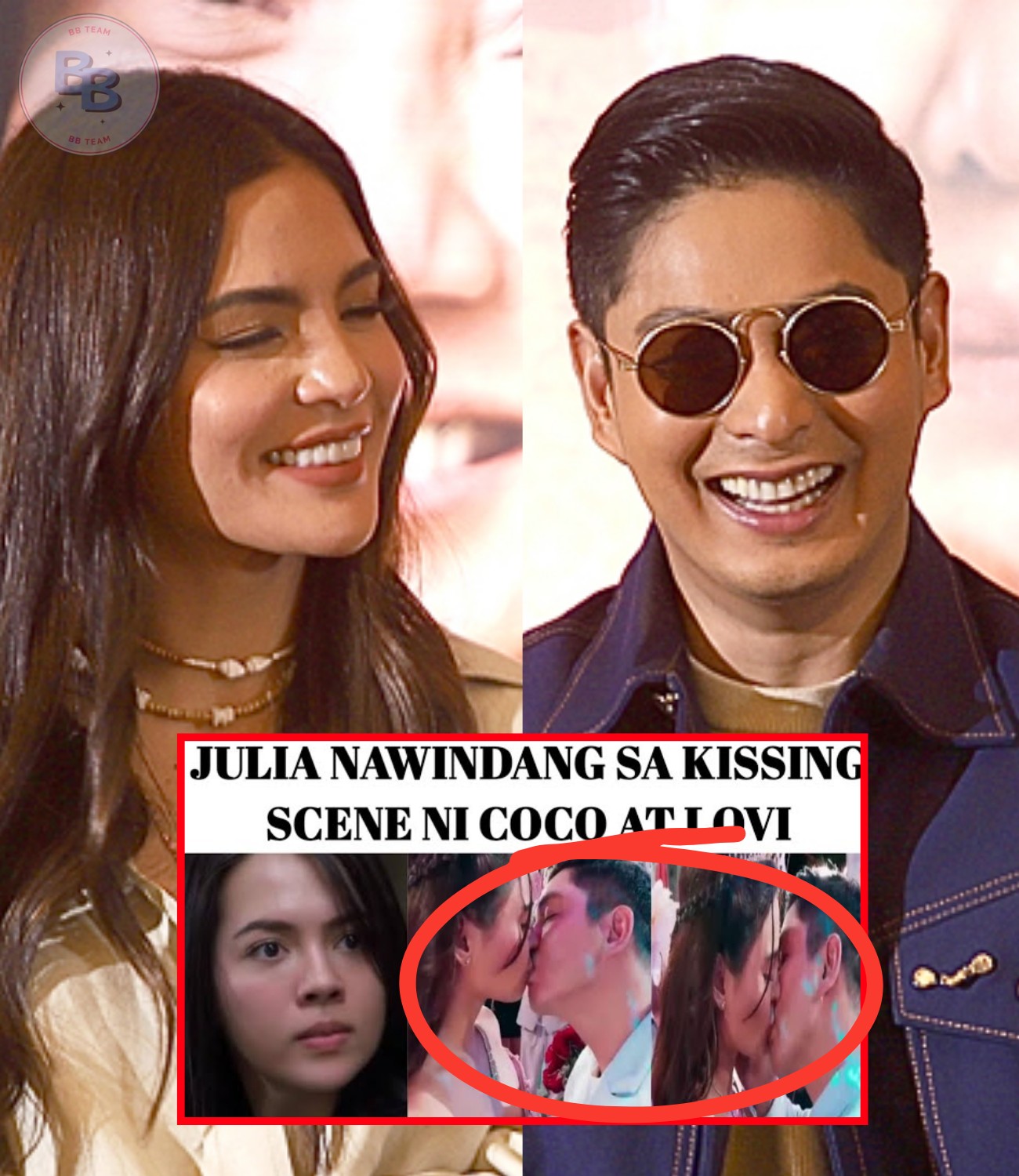 OMG! INAMIN Coco Martin, Lovi Poe nadala ng emosyon sa kissing scene - News