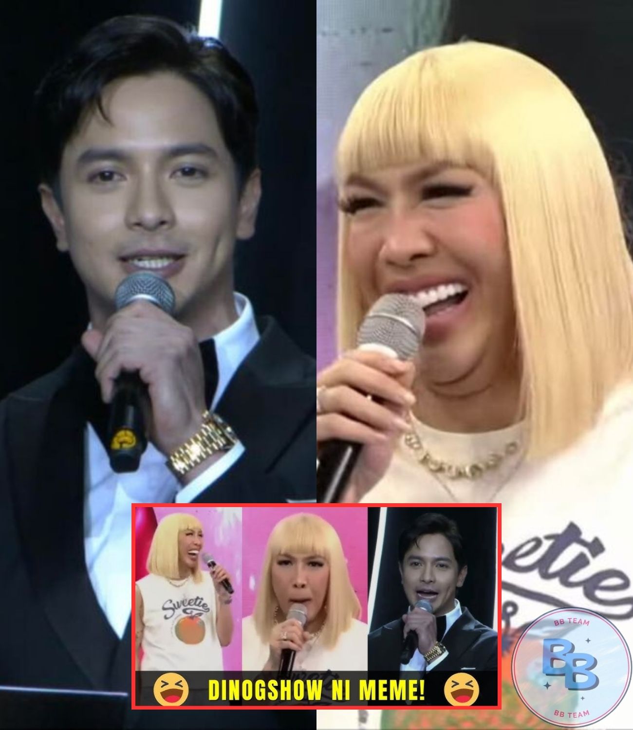 VICE GANDA, Nagreact sa Paghohost ni ALDEN sa MISS UNIVERSE! PINAGTRIPAN SI ALDEN!! – Isang ...