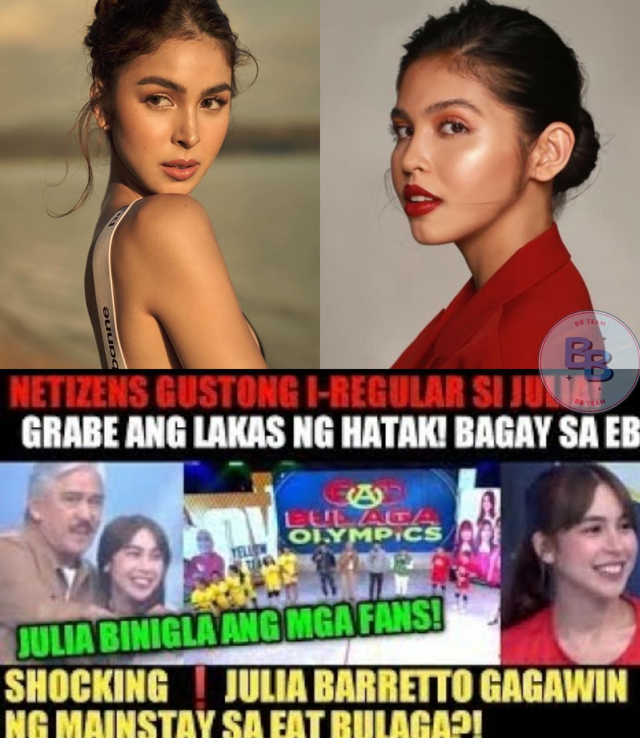 OMG!!! Julia Barretto pinalitan si Maine Mendoza sa Eat Bulaga - News