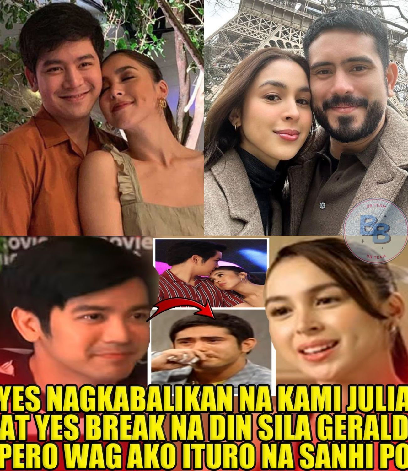 OMG!!! Joshua Garcia Kinumpirma Pagbabalikan nila Julia Barretto at Break Up nito kay Gerald ...