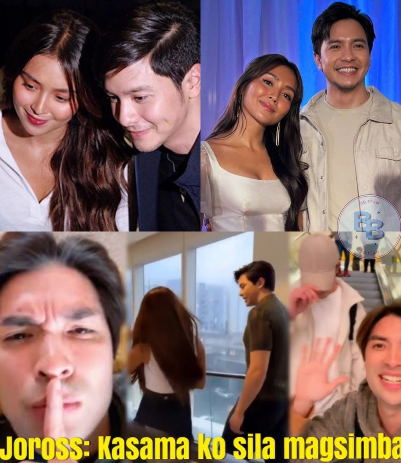 Joross Ibinuking ang KathDen na MAGKASAMA MAGSISIMBA - News