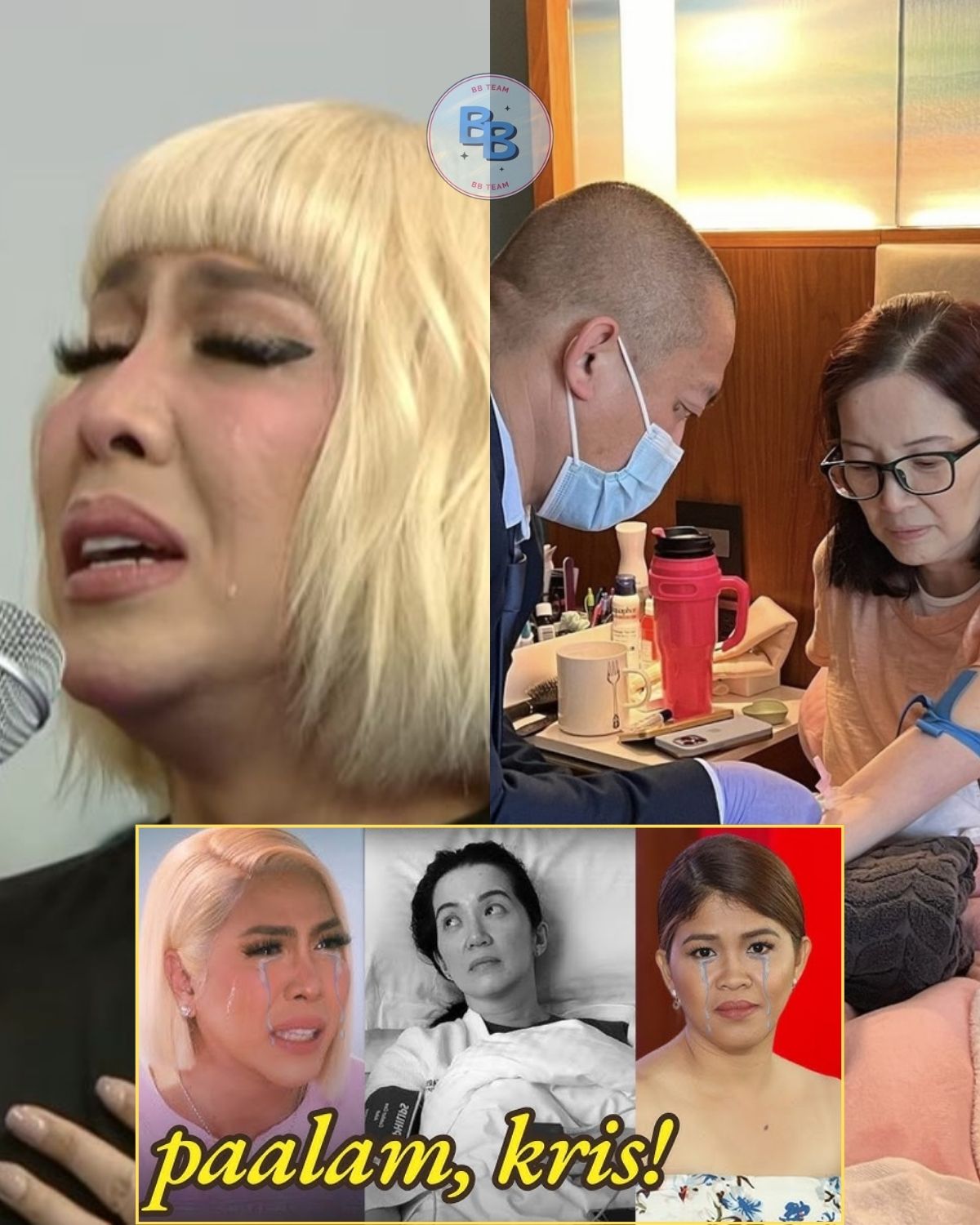 VICE GANDA & MELAI CANTIVEROS, IYAK SA HULING HABILIN NI KRIS AQUINO ...