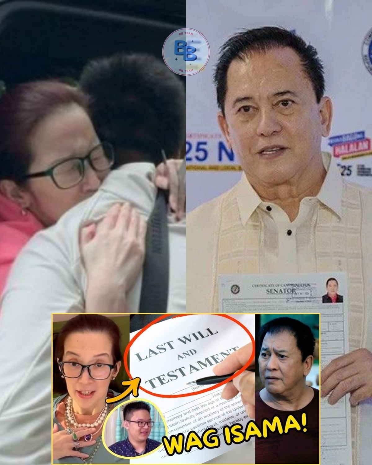 BIMBY AQUINO, HINDI PAPAYAG NA ISAMA SI PHILIP SALVADOR SA LAST WILL ...
