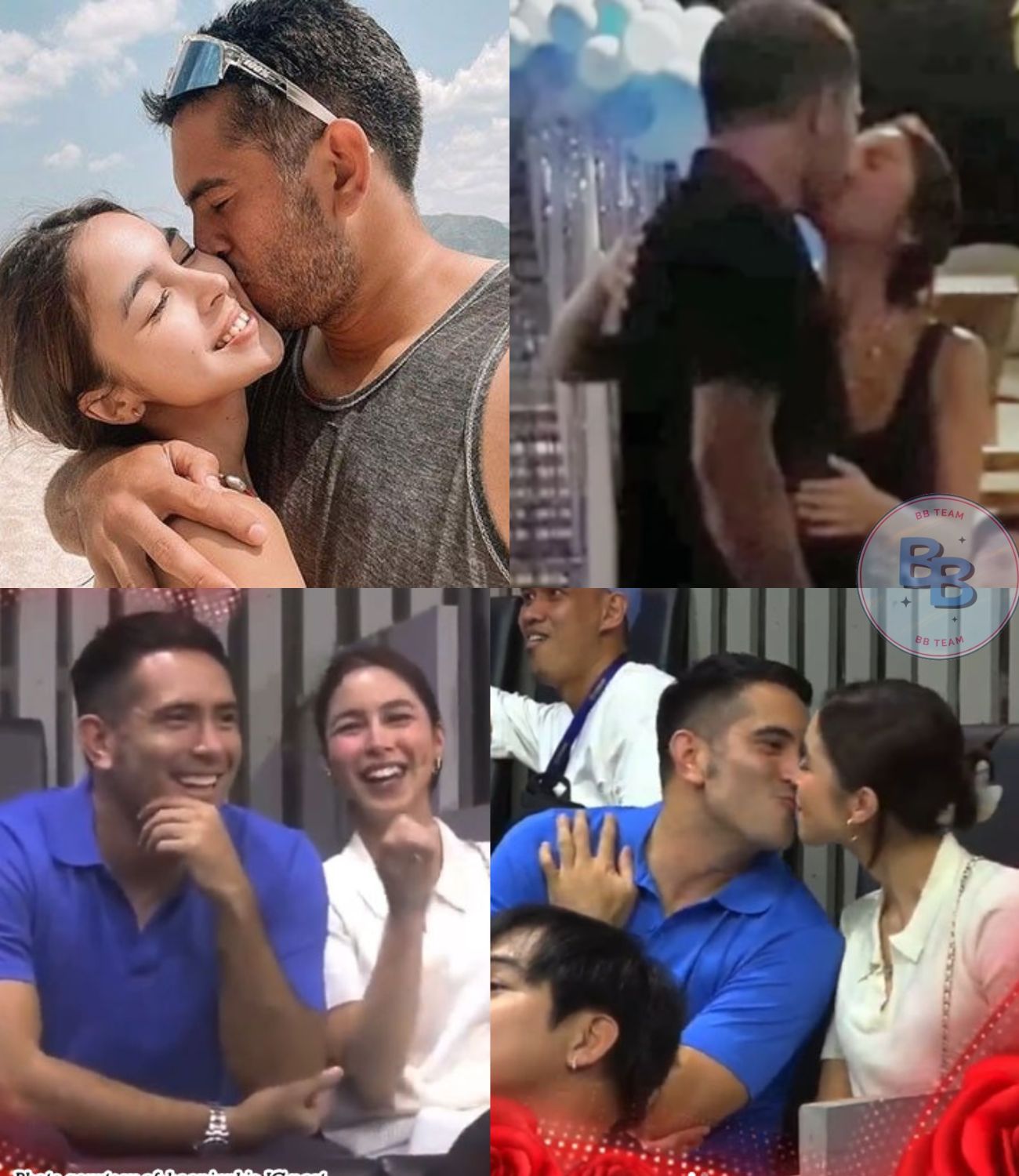 Julia Barretto spotted hinalikan ni Gerald sa harapan ng maraming tao hindi maitago ang kilig ...