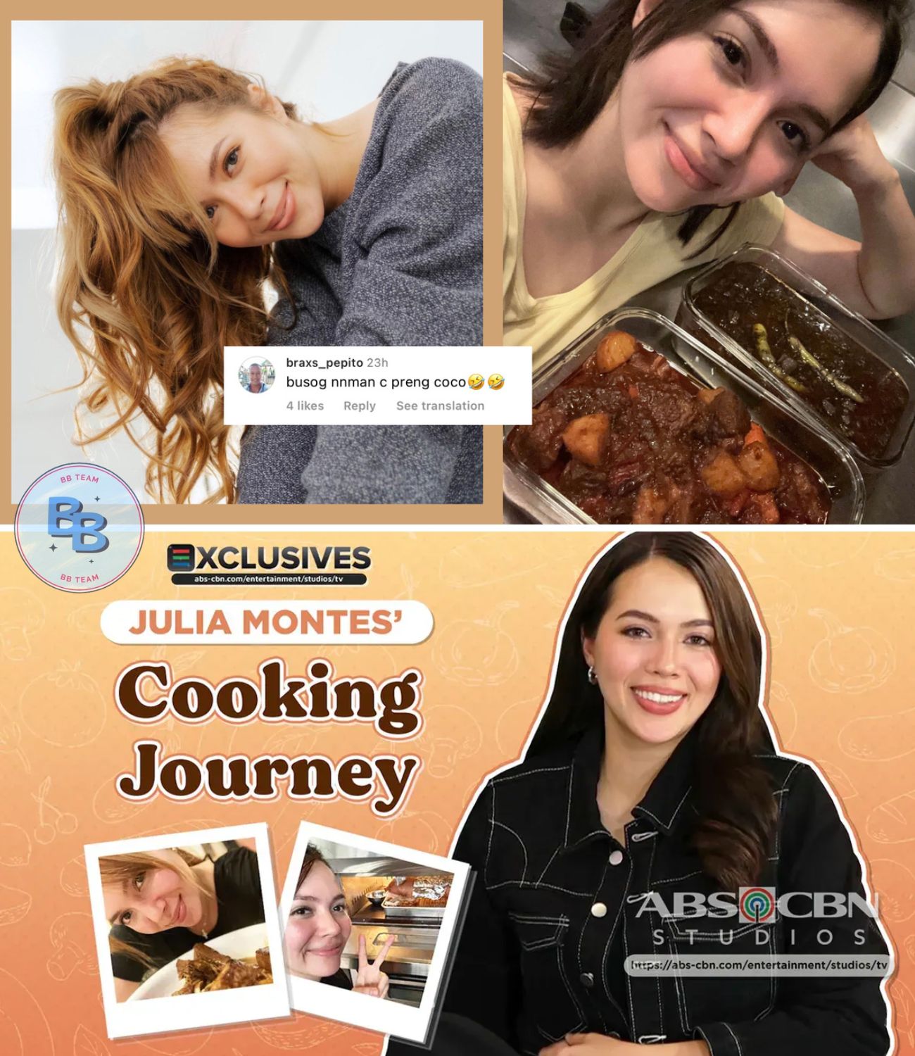 Pinasigla ni Julia Montes ang Isang Lihim na Proyekto sa Pagkain ...