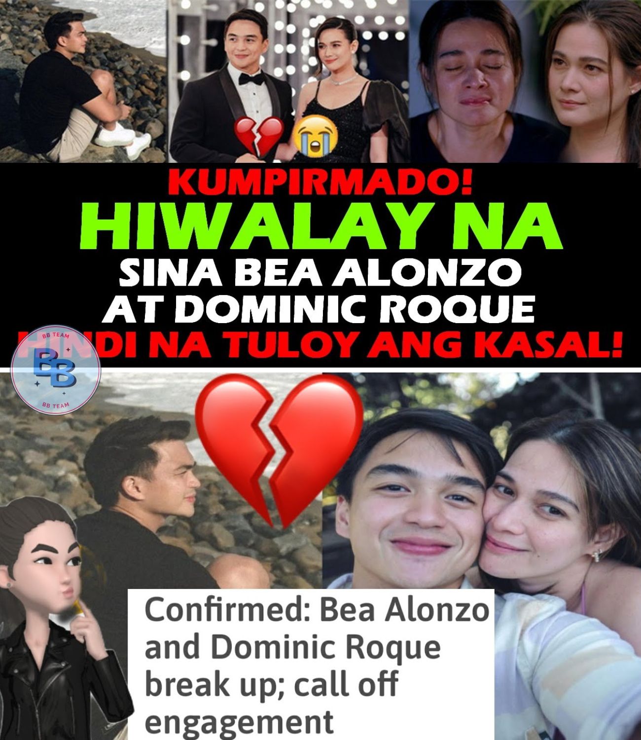 Bea Alonzo and Dominic Roque Split: Drama Unfolds Sa gitna ng 'Insults ...