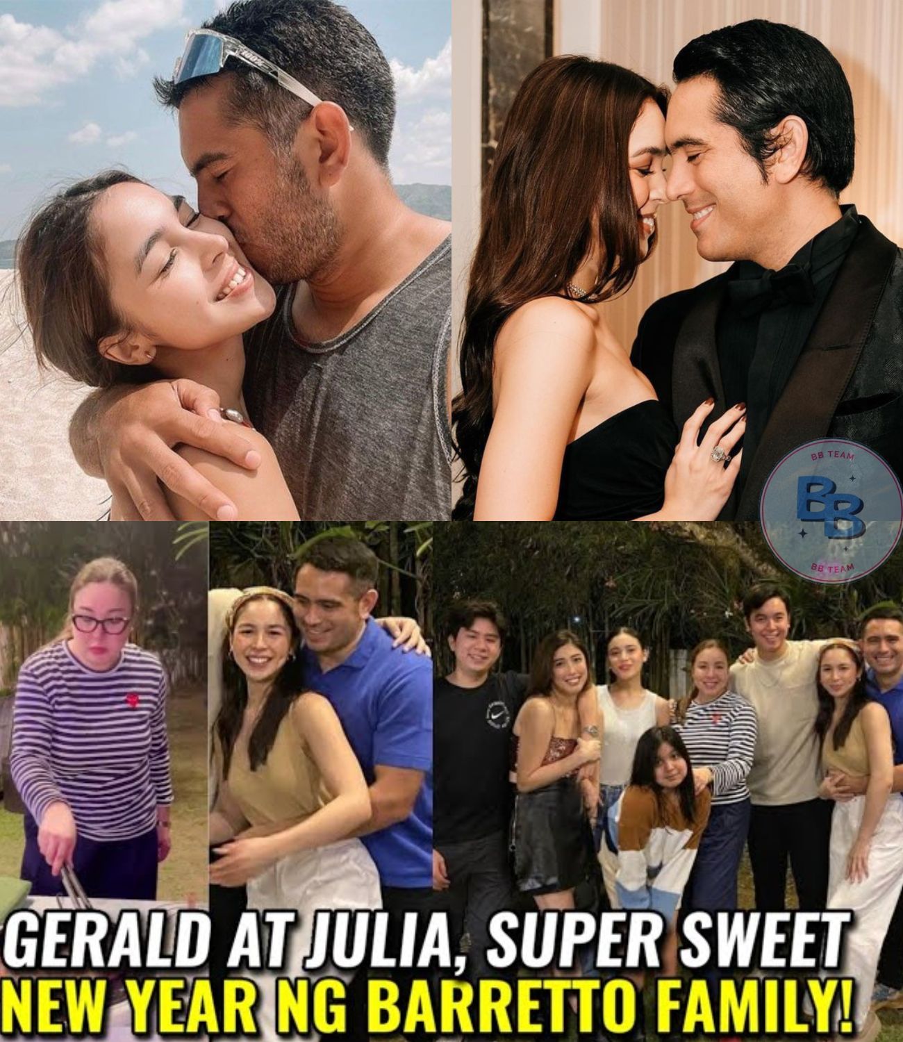 MARJORIE BARRETTO BONGGA ANG HANDA SA PAMILYA! JULIA AT GERALD SWEET NA MAGKASAMA SA NEW YEAR ...