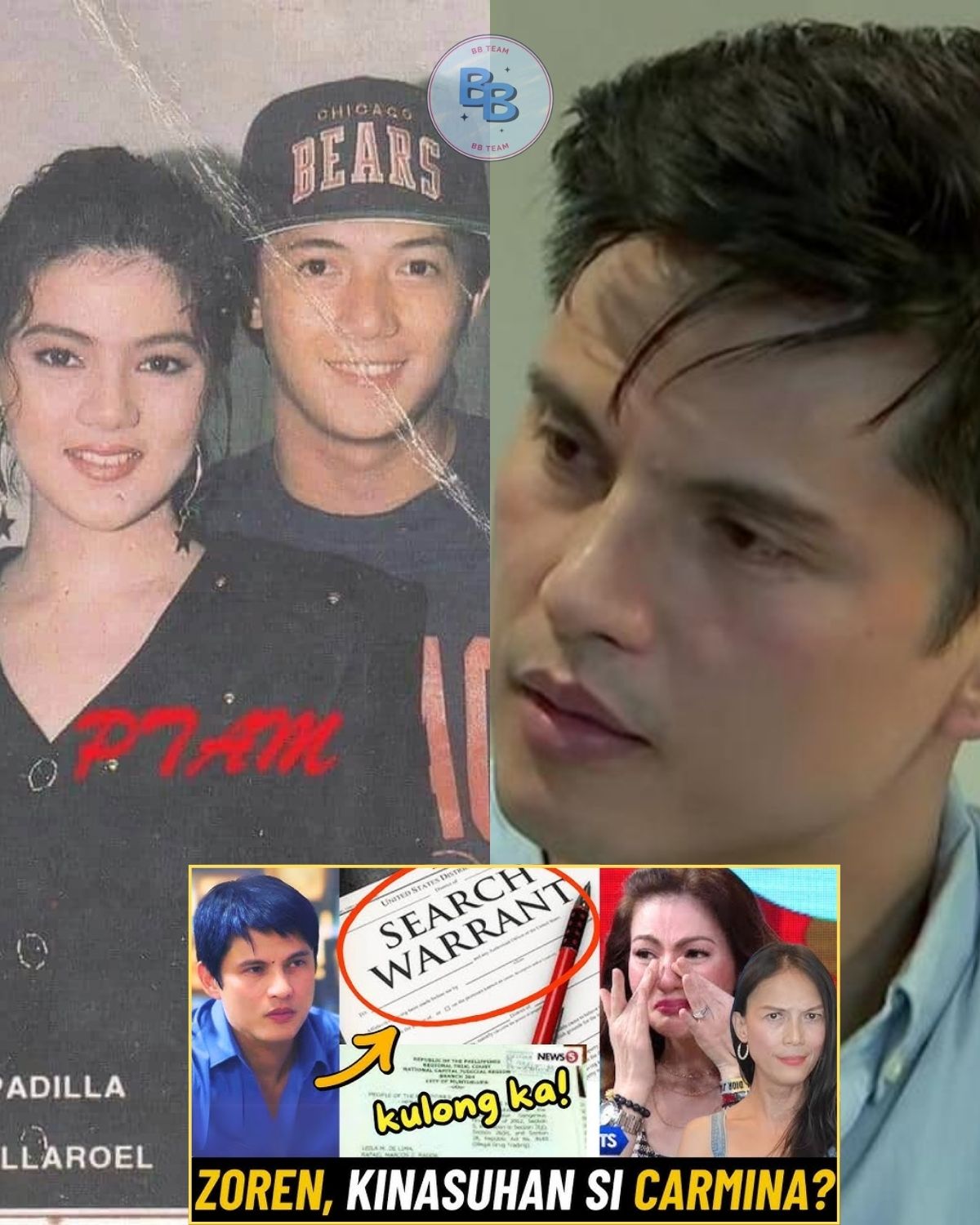 ZOREN LEGASPI, NAGHAIN NG SEARCH WARRANT AT ARREST LABAN KINA CARMINA VILLAROEL AT RUSTOM ...