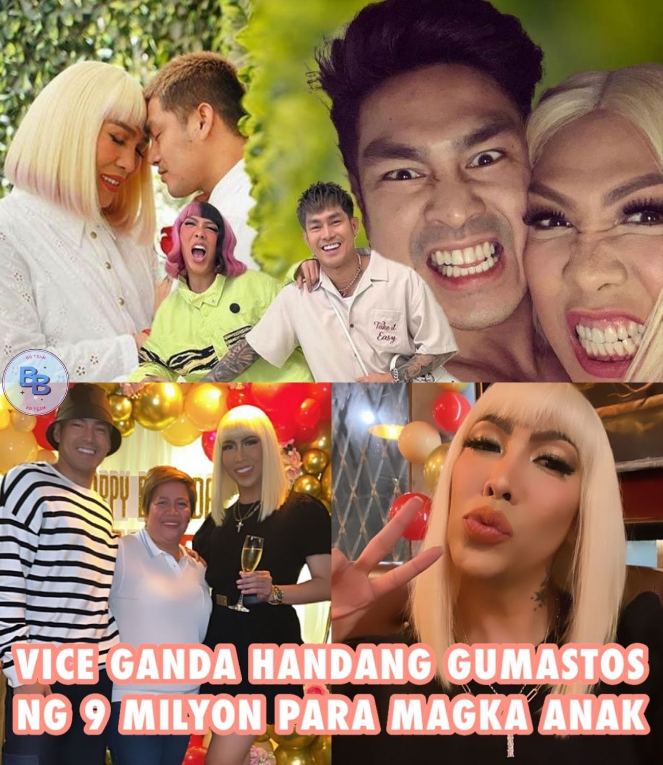 VICE GANDA HANDA NG GUMASTOS NG MILYON PARA MAGKA-ANAK SILA NI ION ...
