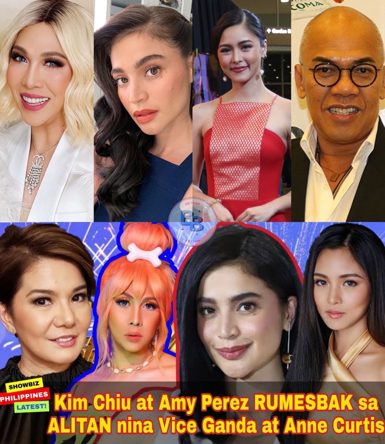 KIM CHIU AT AMY RUMESBAK SA ALITAN NINA VICE GANDA AT ANNE CURTIS: KALAT ANG BANGIS NA PAGSABOG ...