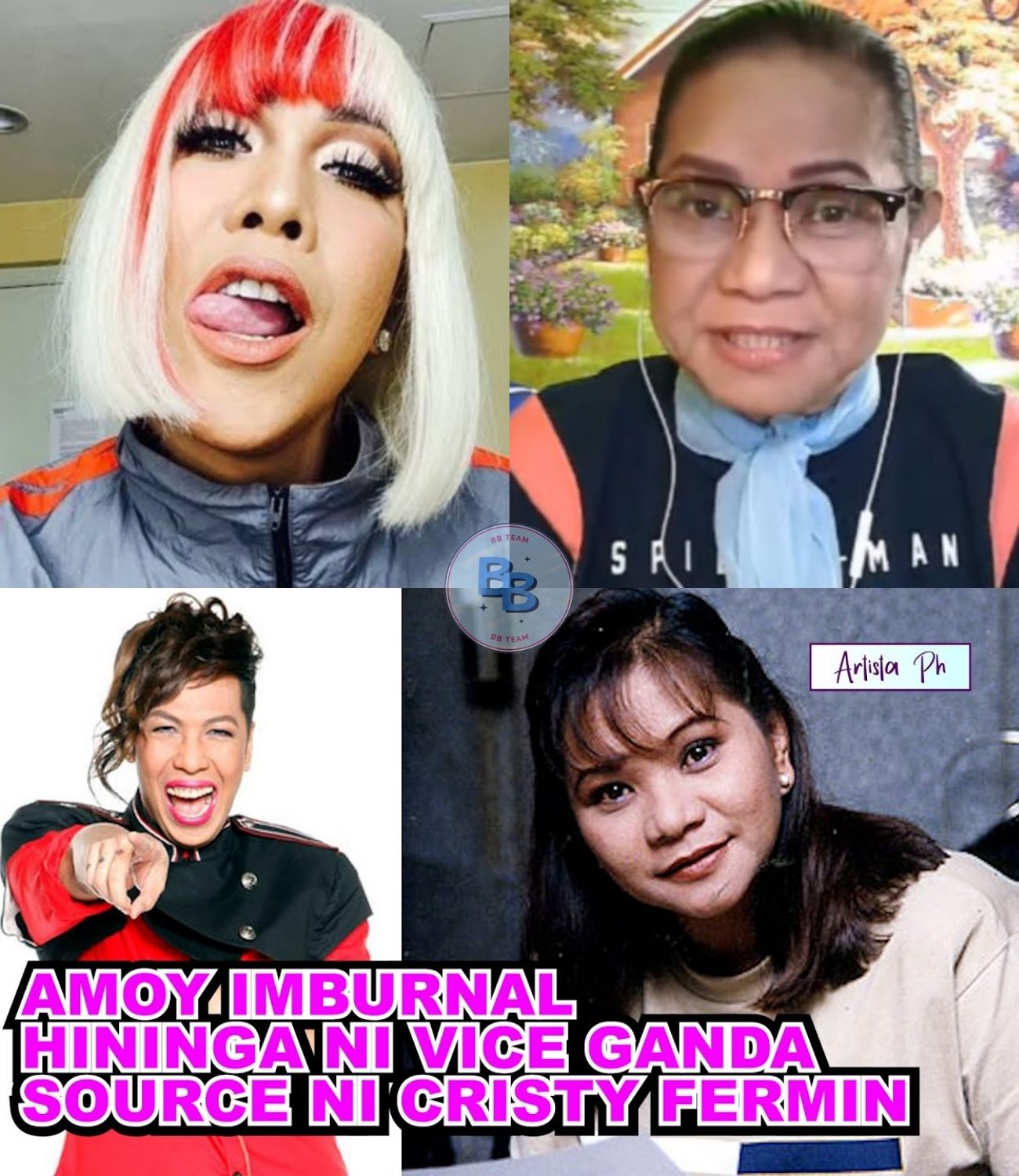 AMOY IMBURNAL ANG HININGA NI VICE GANDA AYON SA SOURCE NI CRISTY FERMIN ...