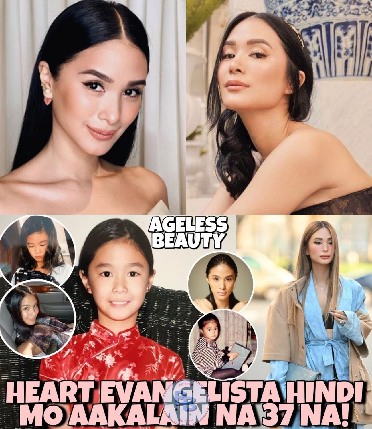 HEART EVANGELISTA: AGELESS BEAUTY 😍. NAPAKAGANDA KAHIT NOONG BATA PA ...
