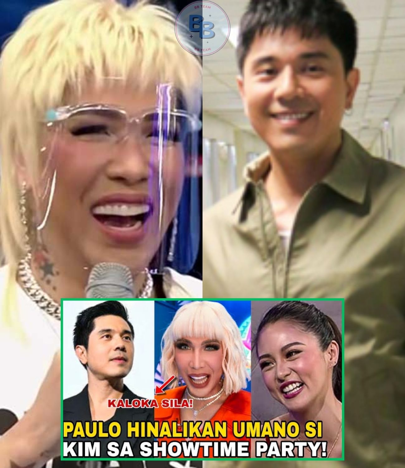 OMG! KIMPAU HULING-HULI NA NAGHAHALIKAN NI VICE GANDA SA ‘SHOWTIME’ ANNIVERSARY PARTY, KIM CHIU ...