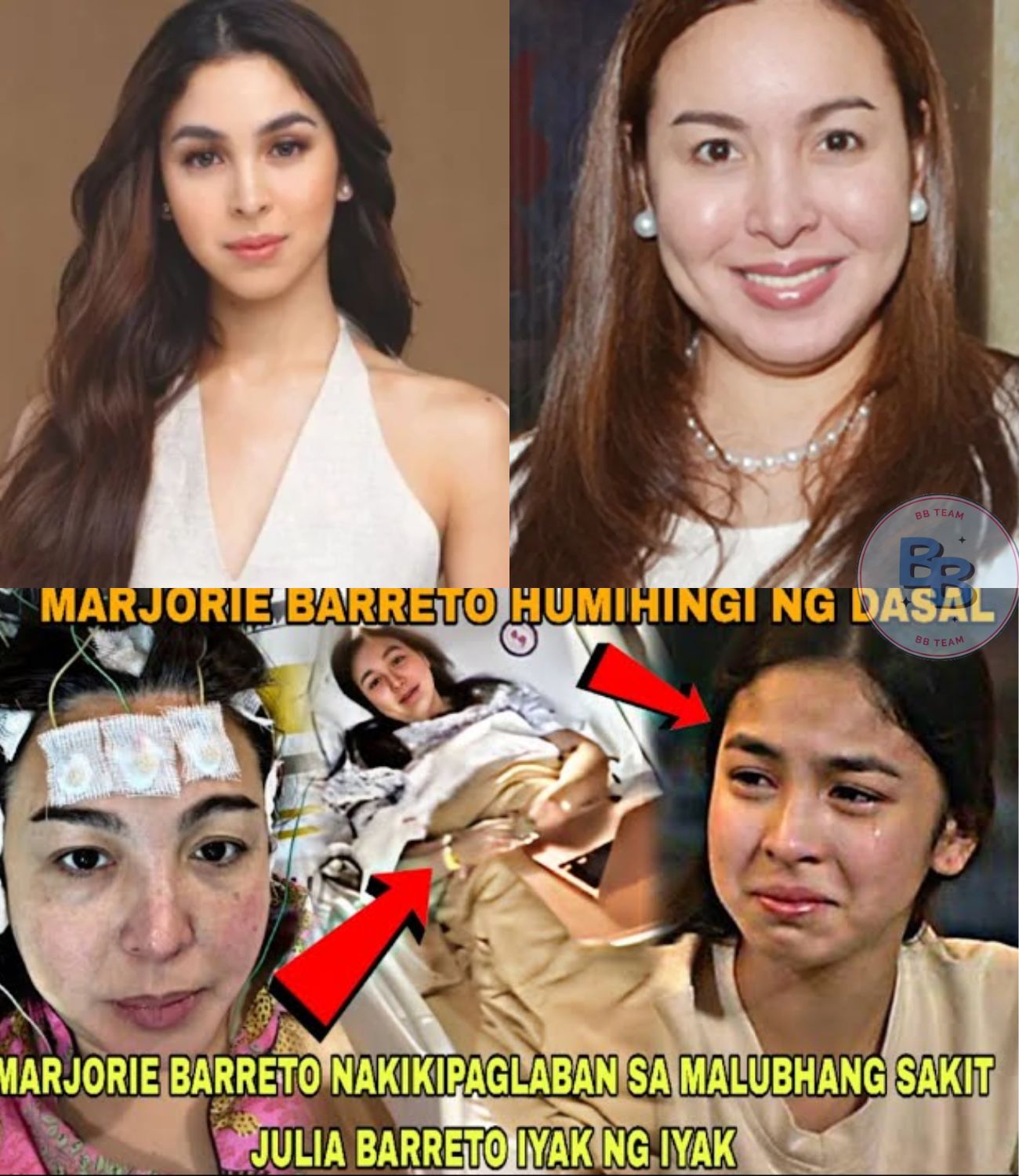 Actress na si Marjorie Barreto Nakikipaglaban sa Malubhang Sakit | Julia Barreto iyak ng iyak - News
