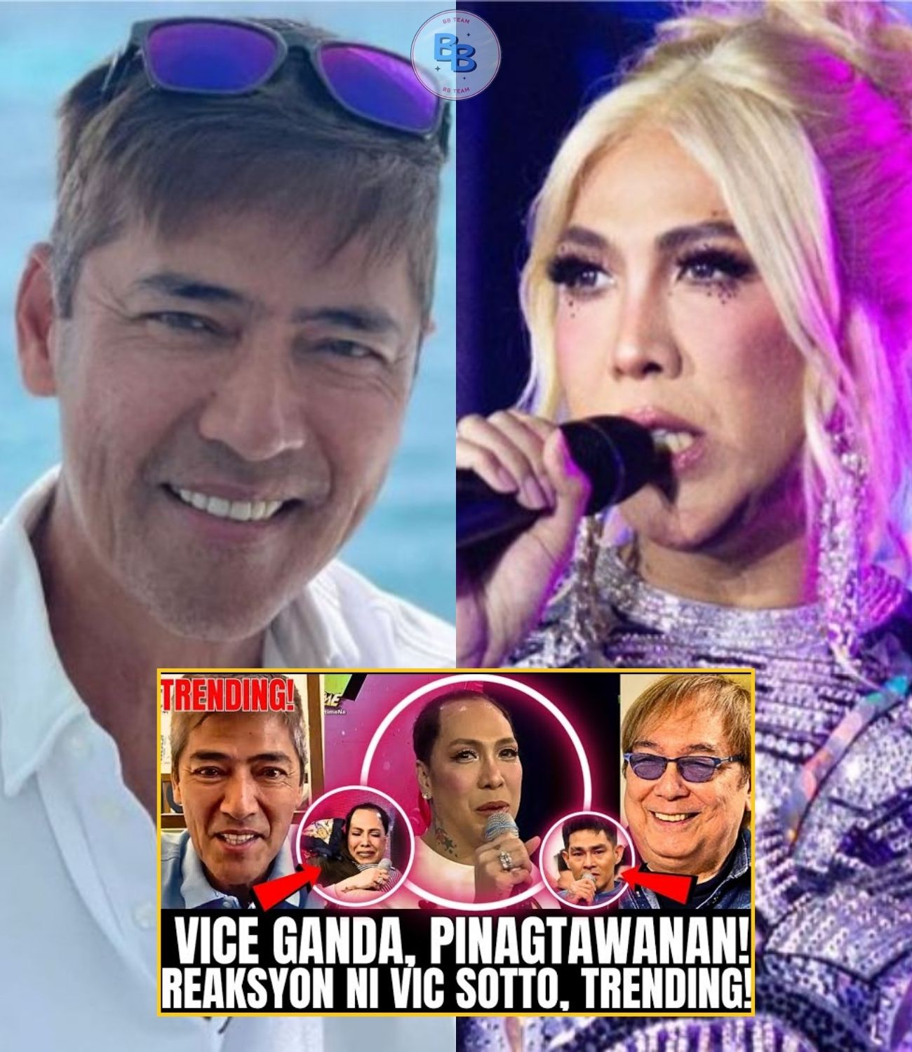 Wow !! REAKSYON NI VIC SOTTO KAY VICE GANDA, TRENDING! MGA NETIZENS ...