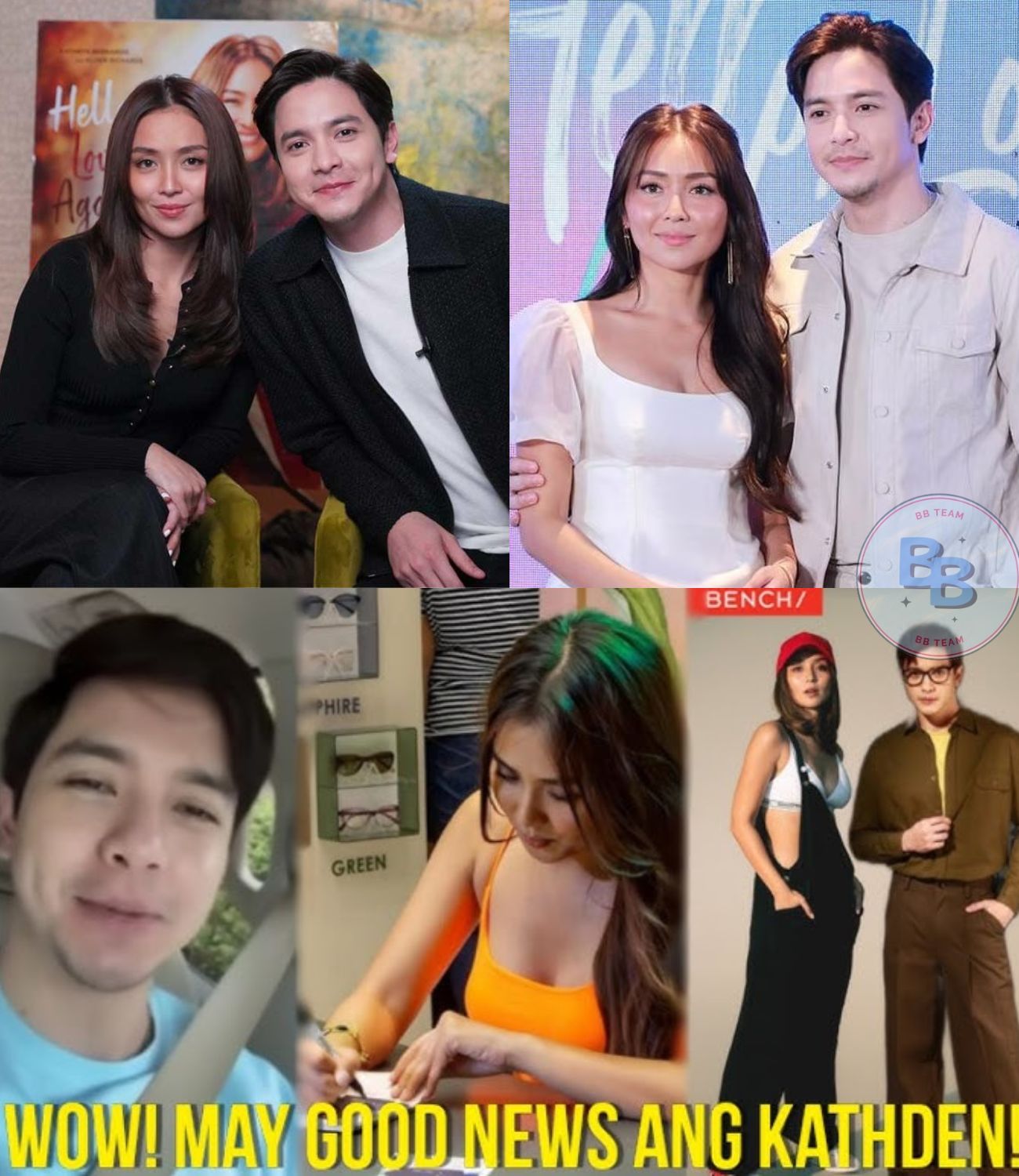 Wow! KathDen Magkasama sa BENCH: Bagong Tambalan para sa Iconic Brand ...