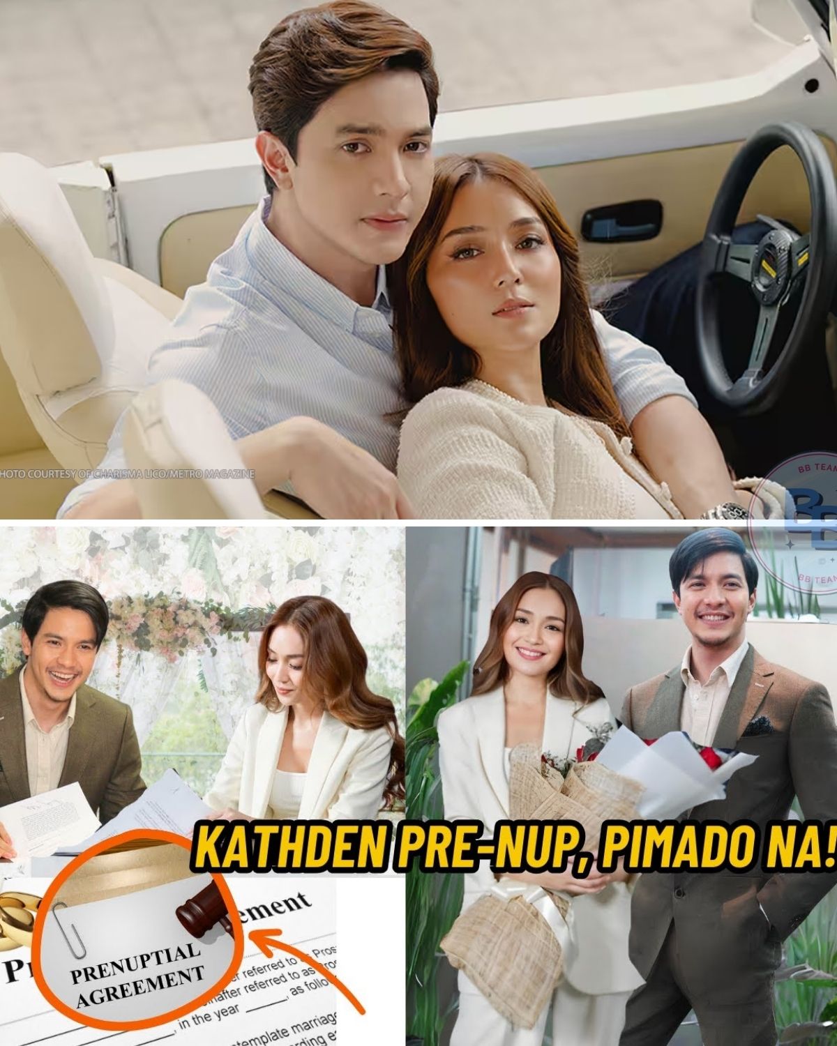 Kathryn Bernardo, Pinirmahan Agad ang Pre-Nup Agreement kasama si Alden ...
