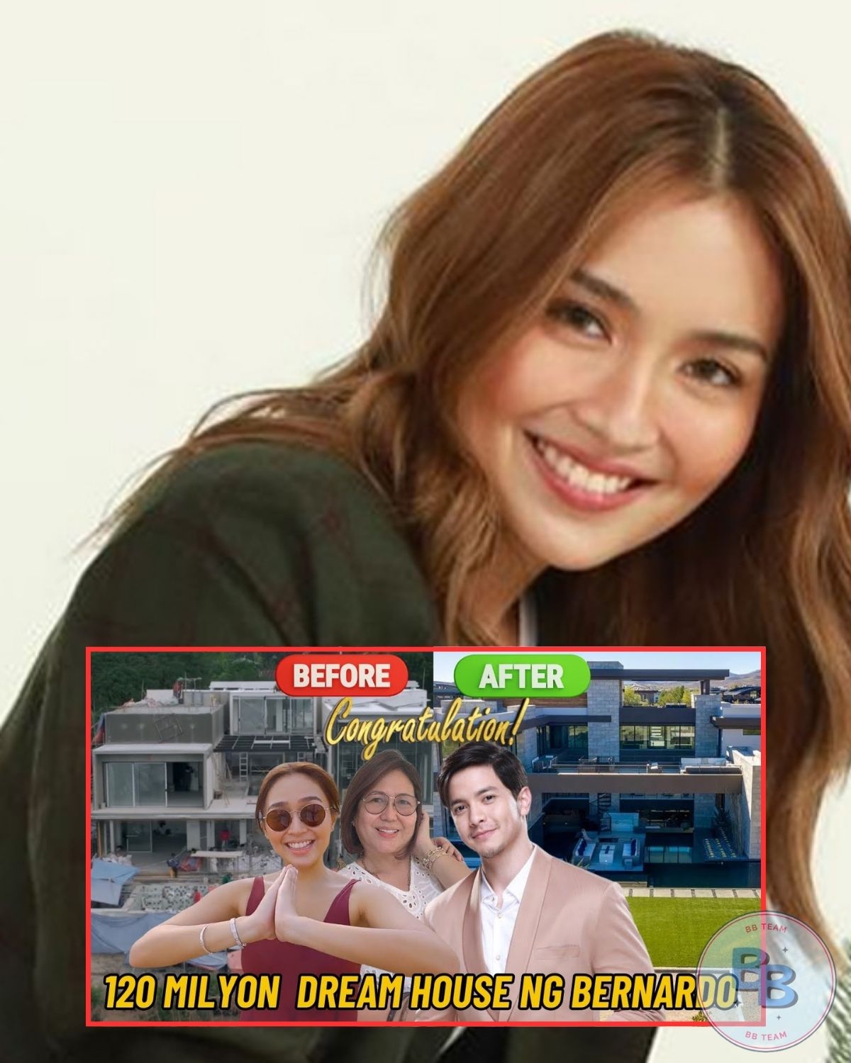 KUMPLETO NA ANG $120 MILLION DREAM HOME NI KATHRYN. IPINAHAYAG NIYA ANG ...