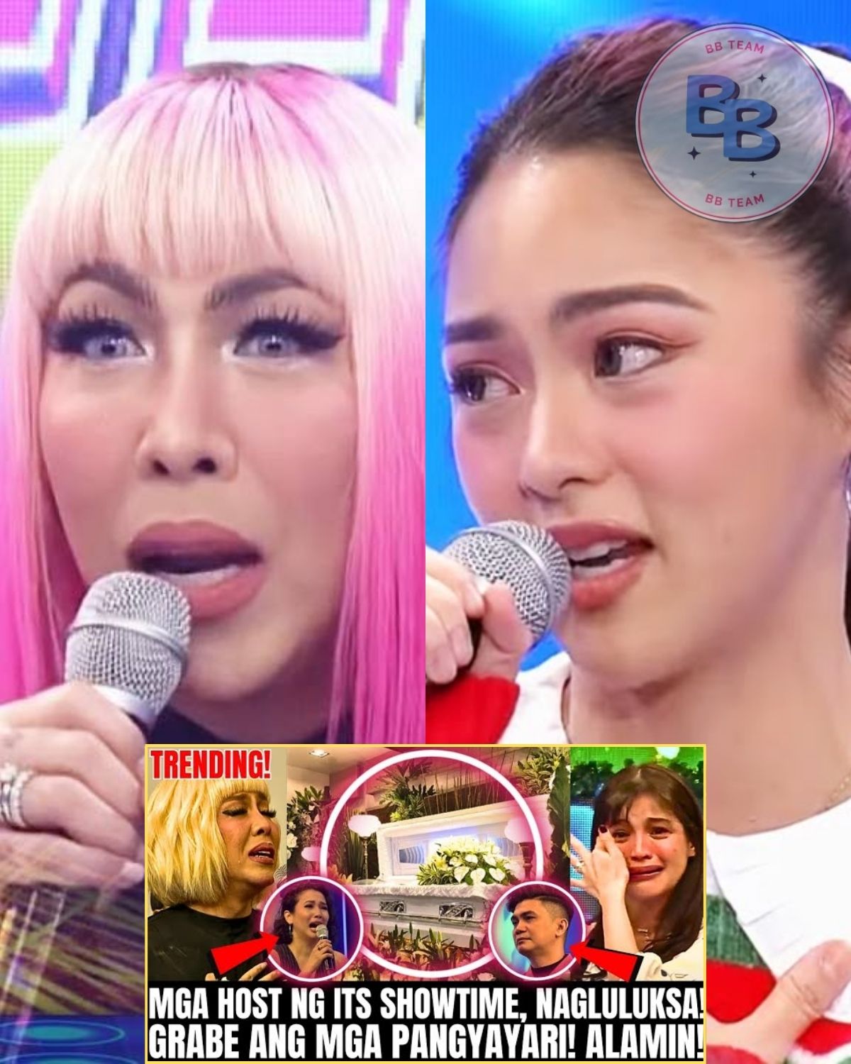 NAKAKABIGLA NAMAN !! MALUNGKOT NA PAMAMAALAM NG KAIBIGAN NG ILANG HOSTS ...