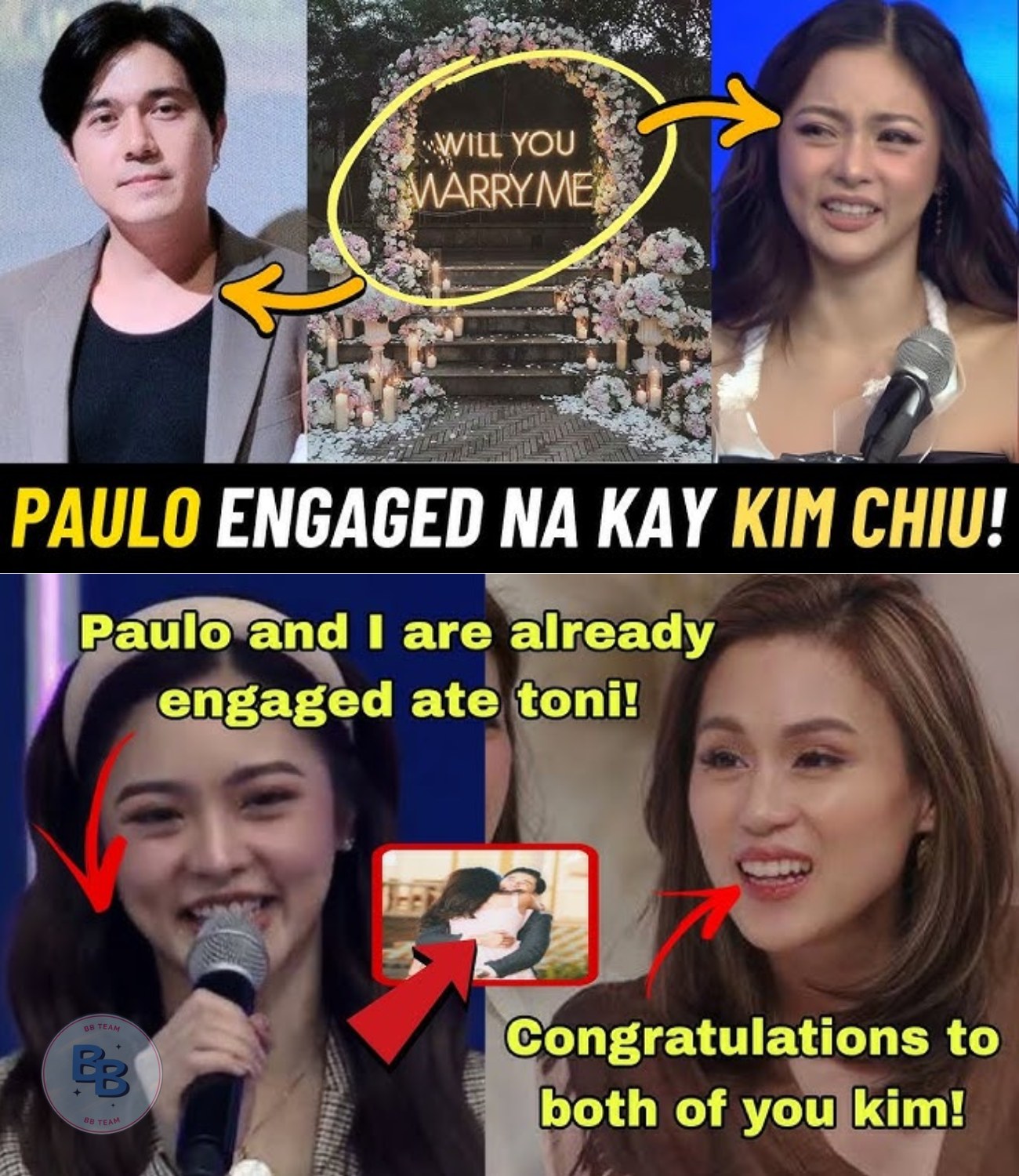 OMG! Kim Chiu IBINAHAGI ang biglaang ENGAGEMENT nila ni Paulo Avelino - News