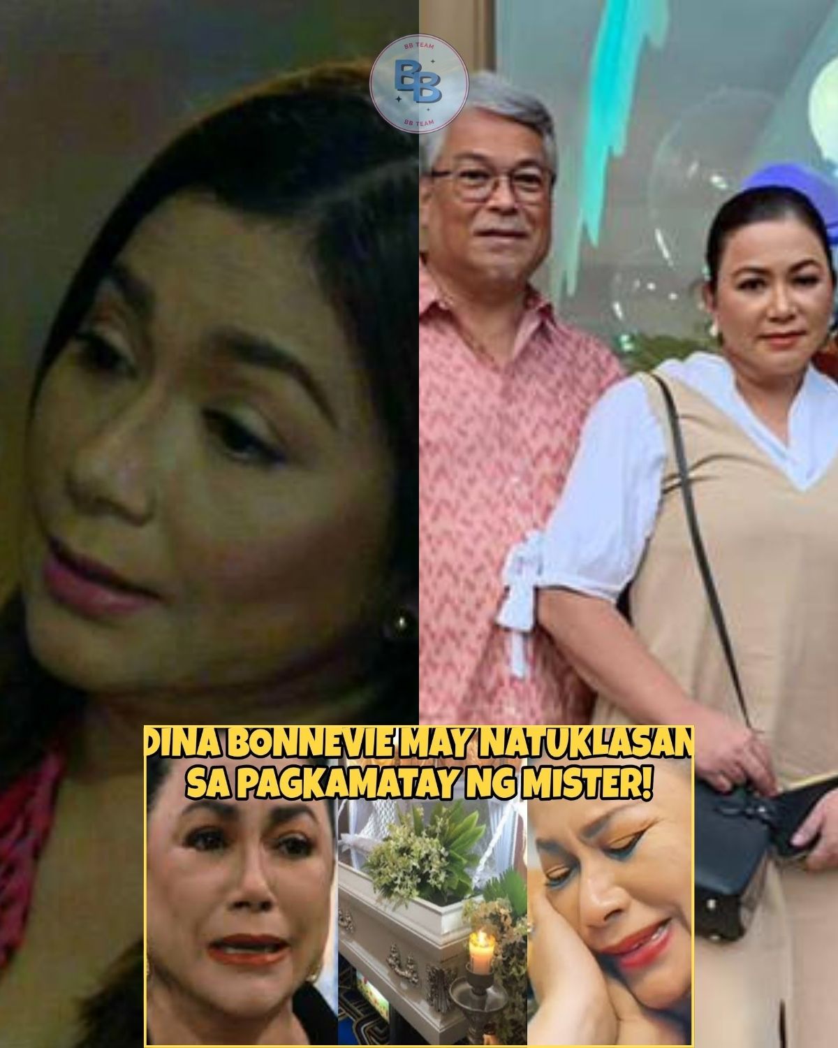 DINA BONNEVIE NAGULAT SA NATUKLASAN SA BIGLAANG PAGPANAW NG KANYANG MISTER - News