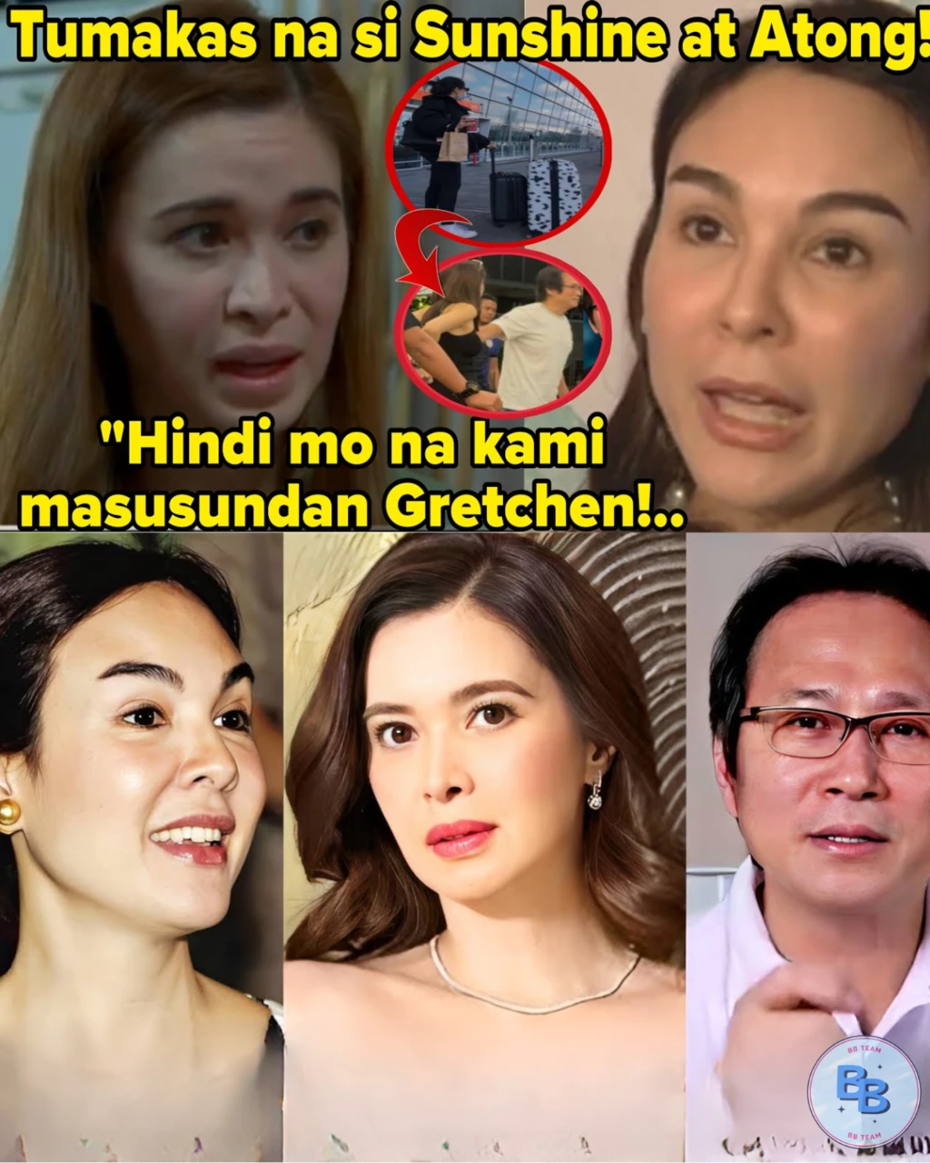 SUNSHINE CRUZ LUMIPAD NA PATUNGONG IBANG BANSA KASAMA SI ATONG ANG! GRETCHEN BARETTO GALIT NA ...
