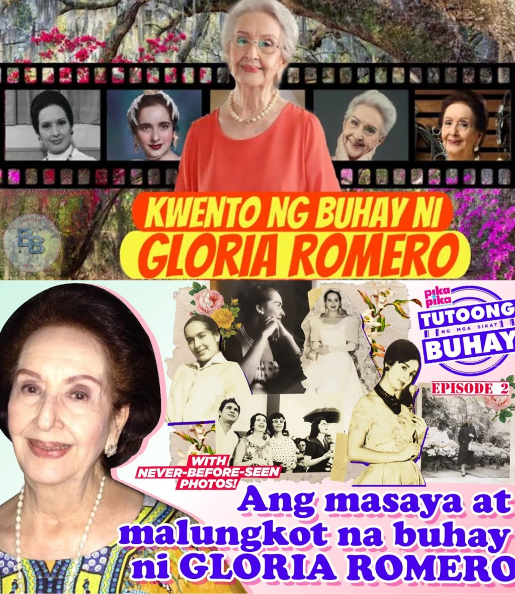 ANG KWENTO NG BUHAY NI GLORIA ROMERO SA LIKOD AT HARAP NG CAMERA! PAANO NAGSIMULA SA SHOWBIZ! - News