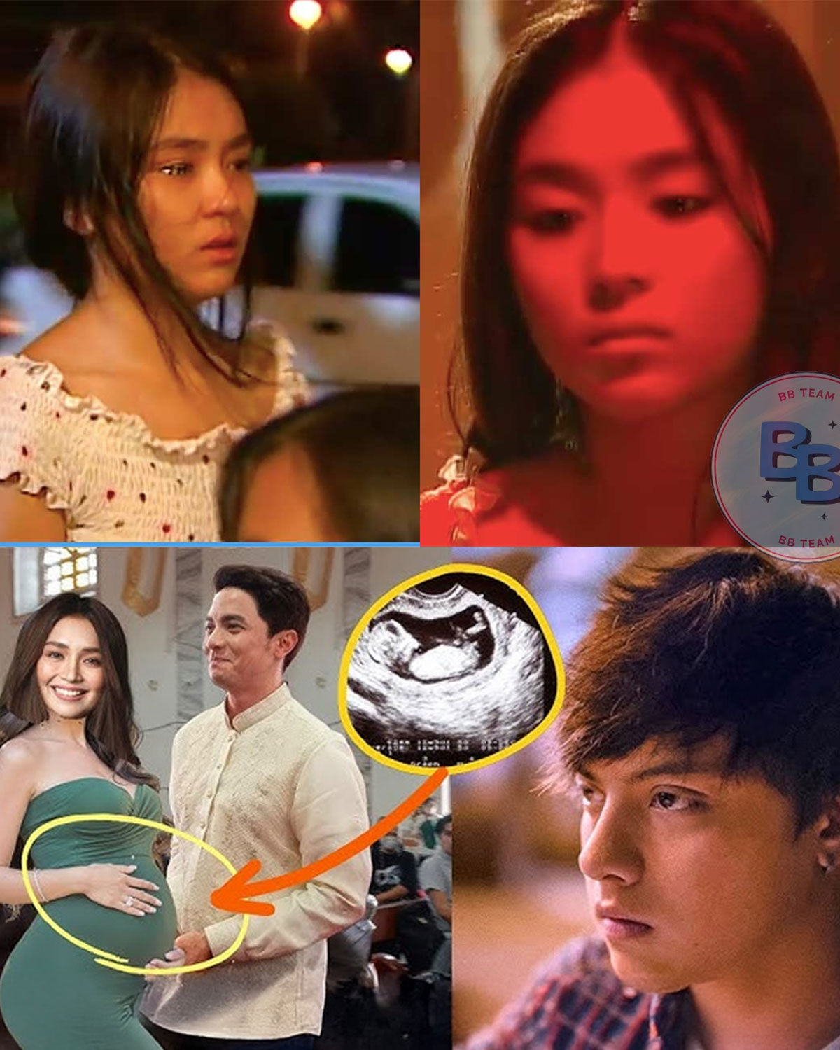 The truth about the pregnancy in KATHRYN's belly is whether the baby's ...