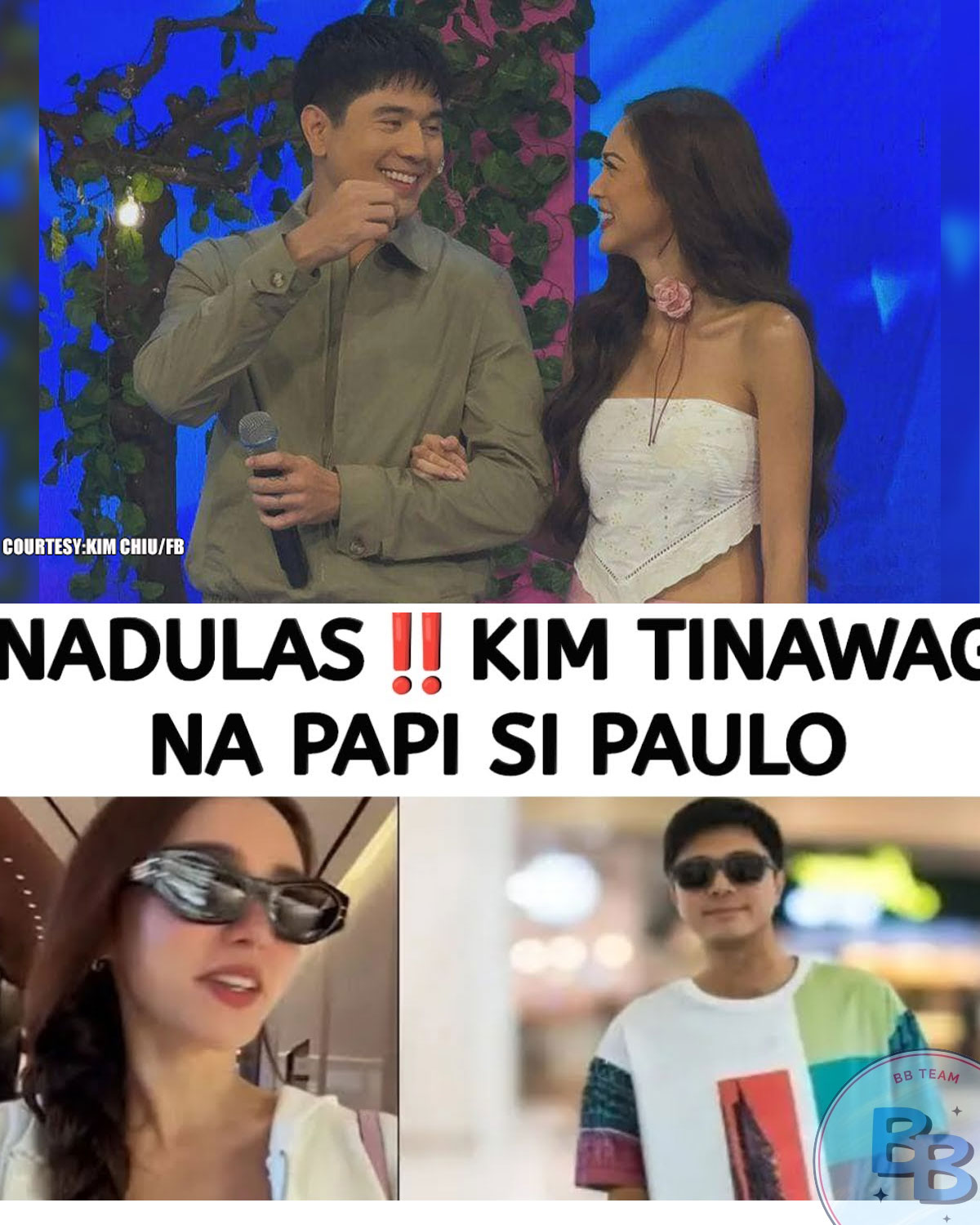 Nadulas, Kim Chiu Tinawag Na Papi Si Paulo Avelino - News