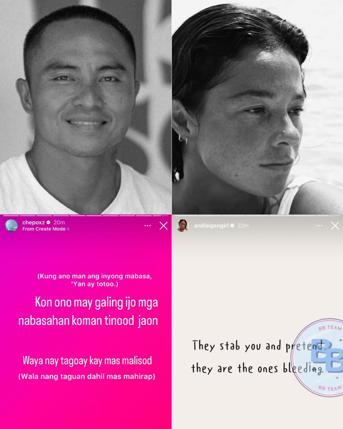 Did Andi Eigenmann and Philmar Alipayo unfollow each other on Instagram ...