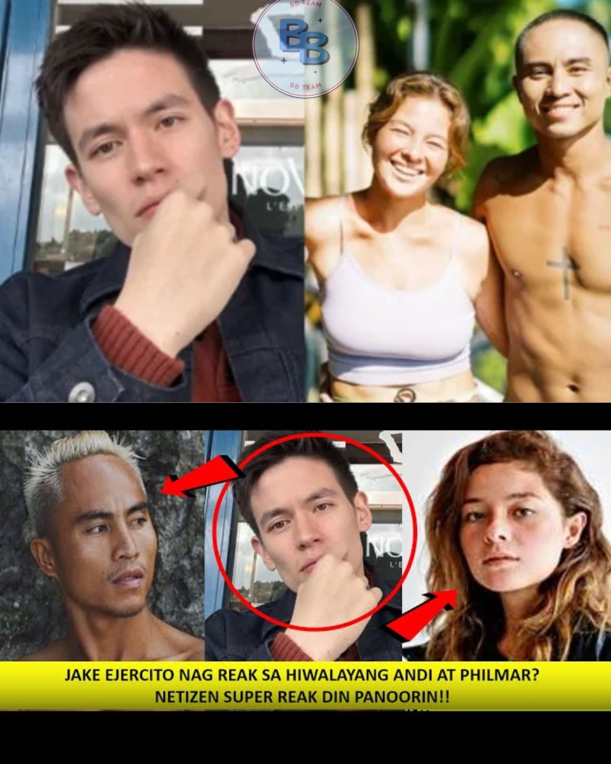 JAKE EJERCITO NAG-REACTION SA HIWALAYANG ANDI EIGENMANN AT PHILMAR ALIPAYO – NETIZENS ...