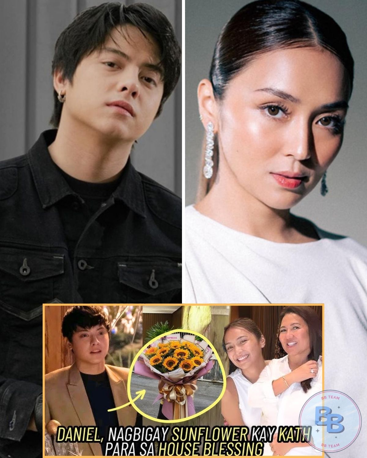 DANIEL, NAGBIGAY ng SUNFLOWER para sa HOUSE BLESSING ni KATHRYN BERNARDO! - News