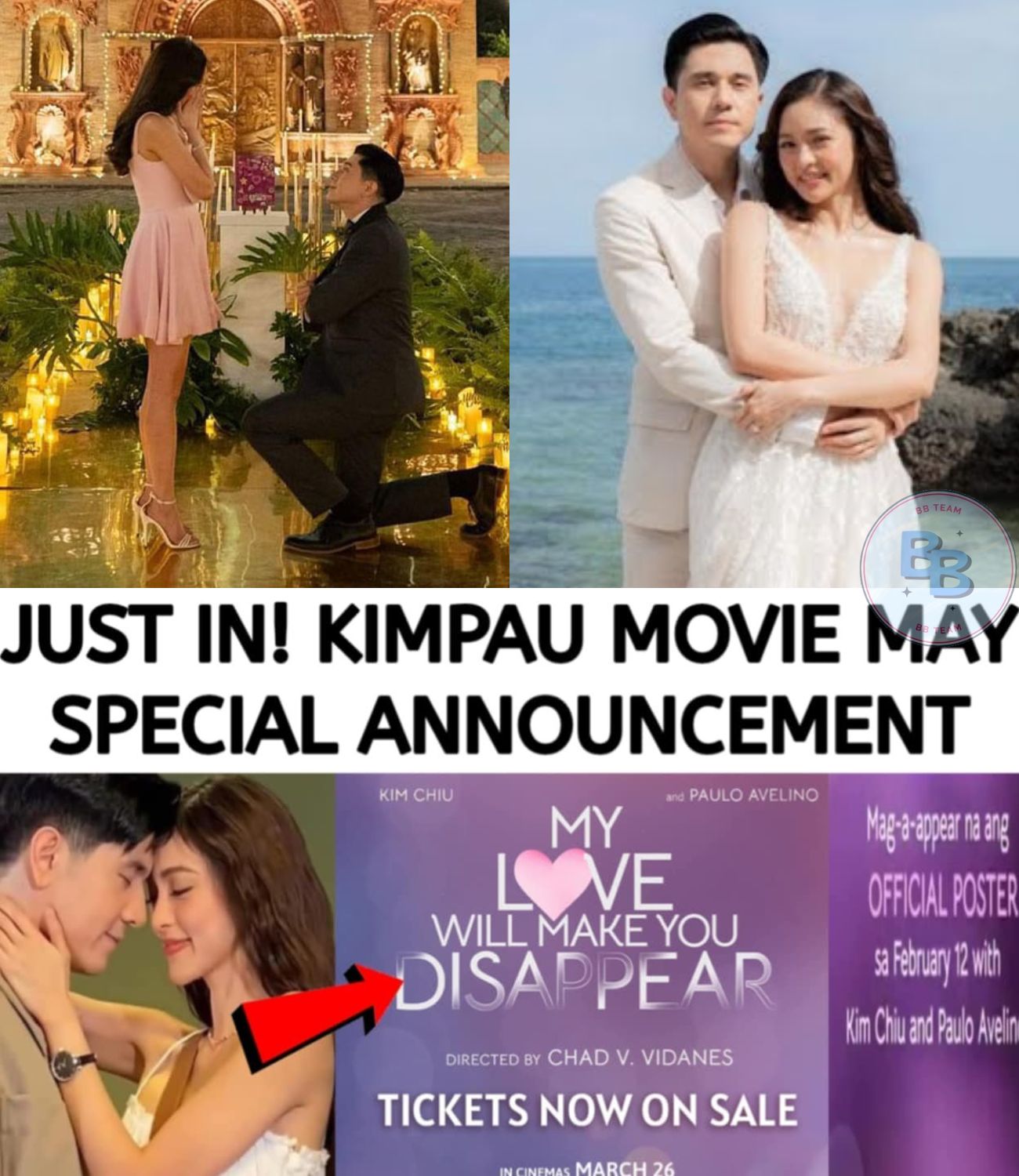 JUST IN! KIMPAU MOVIE MAY SPECIAL ANNOUNCEMENT - News