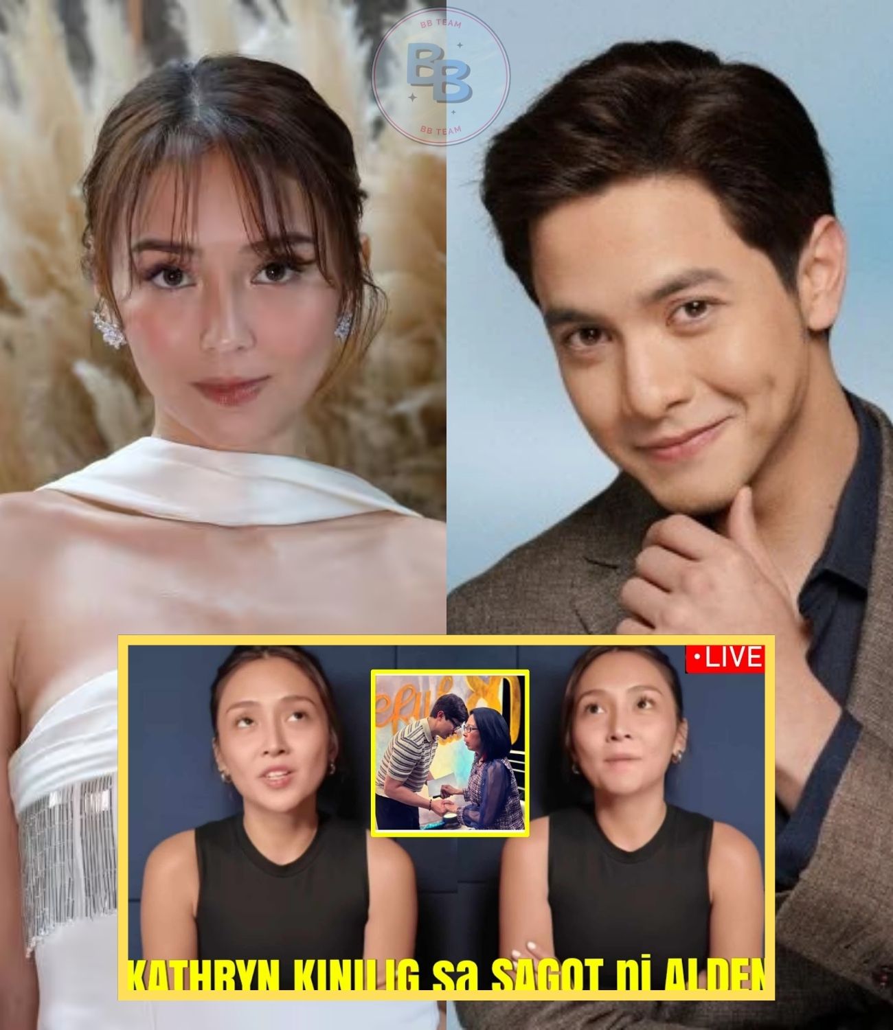 Kathryn KINILIG sa Viral Interview ni Alden - News