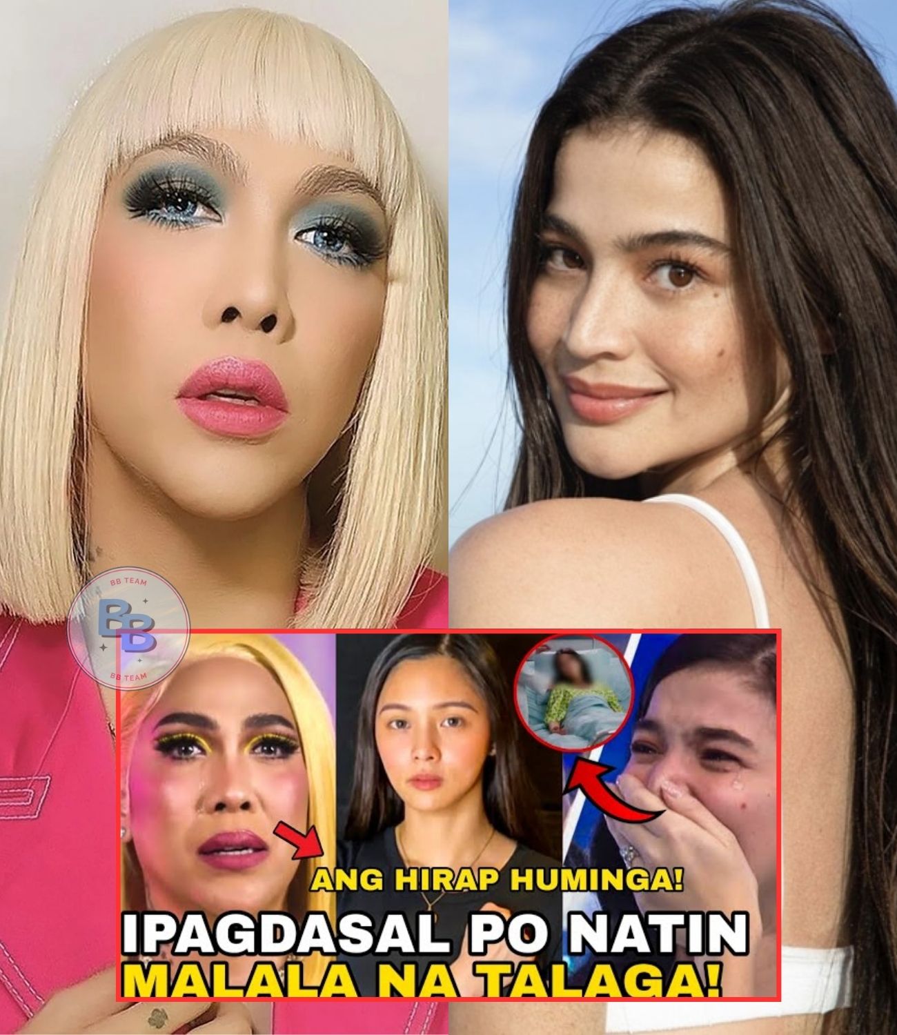 KIM CHIU PIGIL-HININGANG BINISITA NI VICE GANDA AT ANNE CURTIS SA ...