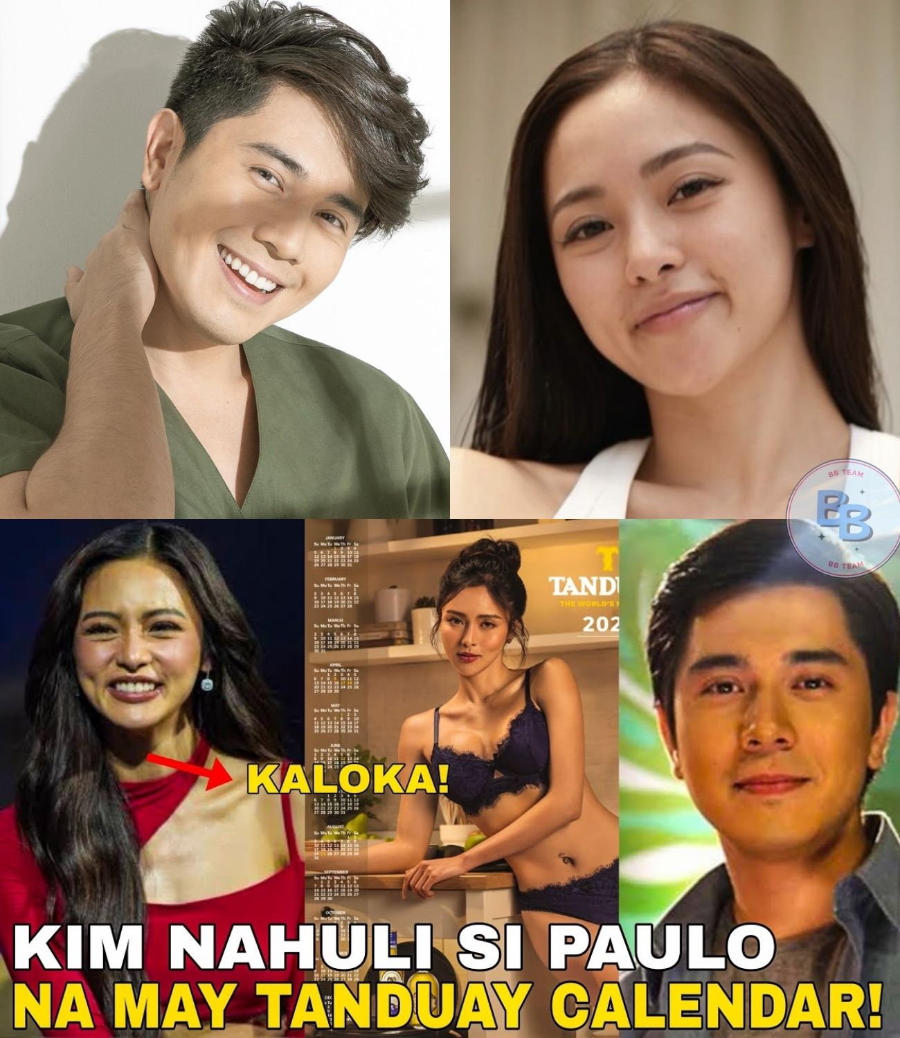 Kim Chiu, HINDI MAKAPANIWALA sa Calendar Poster Niya na Nasa Bahay ni Paulo Avelino! - News