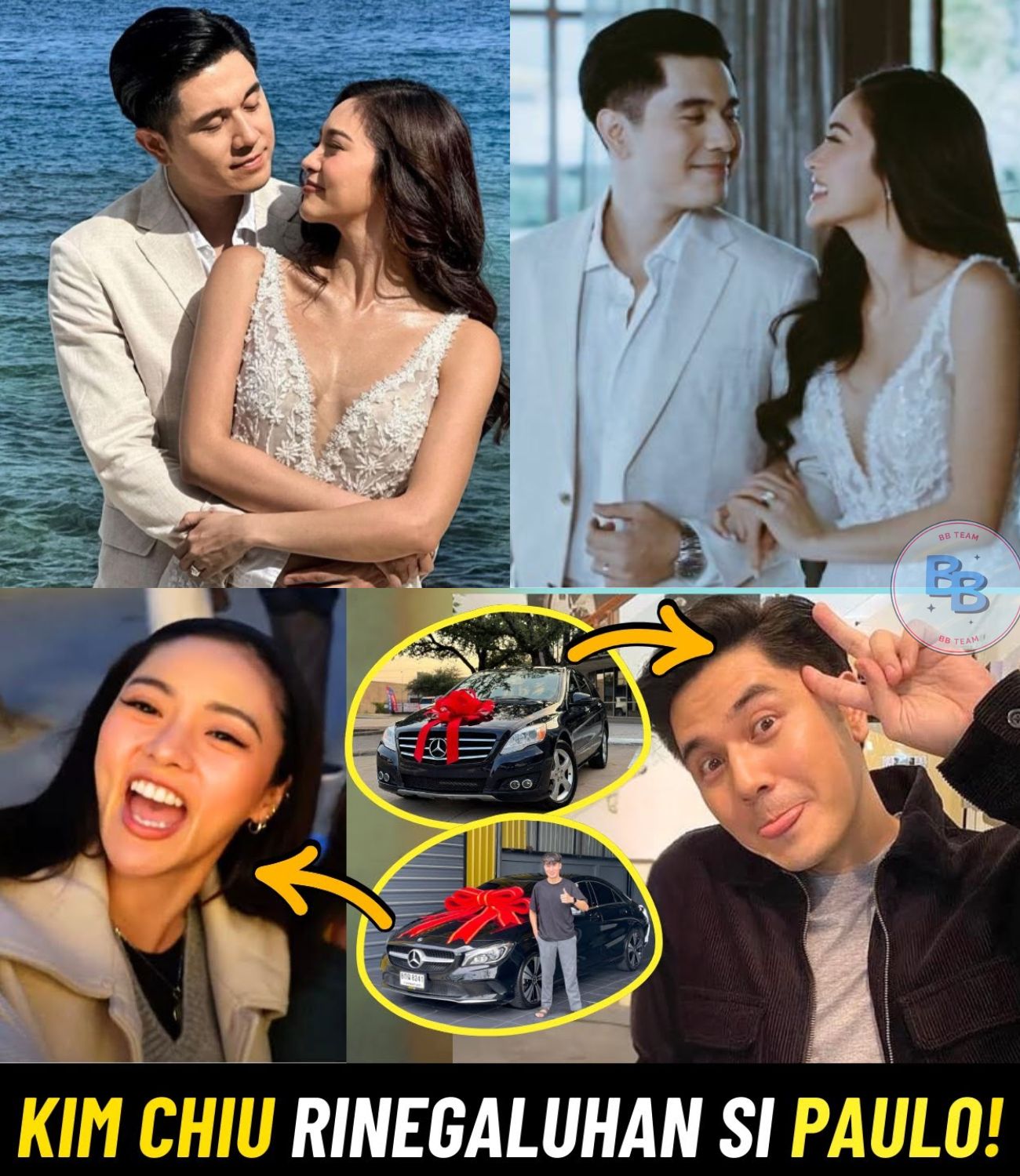 Kim Chiu, Surpresa si Paulo Avelino ng Brand New Car para sa kanilang Unang Anibersaryo! - News