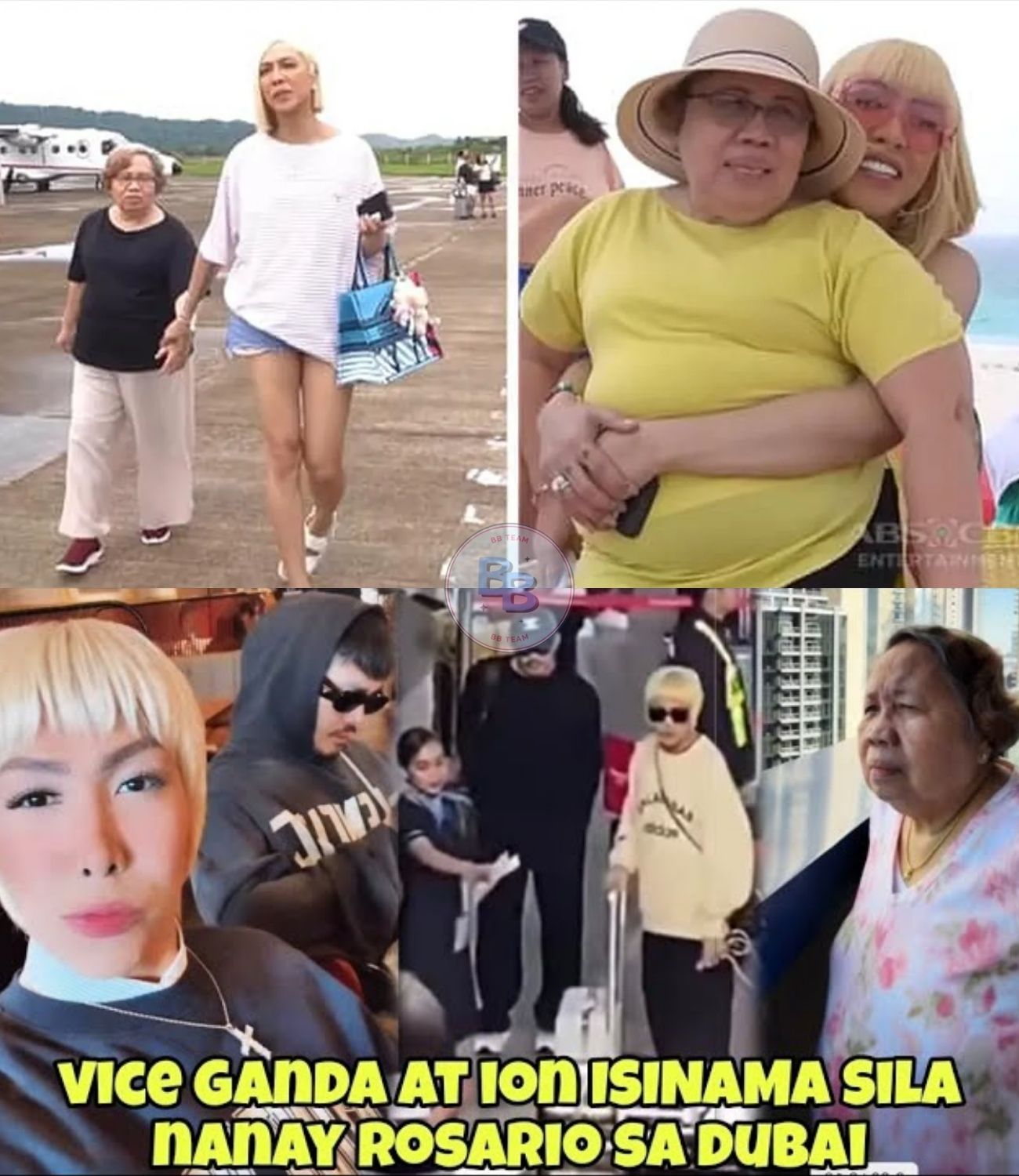 VICE GANDA AT ION, ISINAMA SI NANAY ROSARIO AT PAMILYA VICERAL, KAAGAD ...