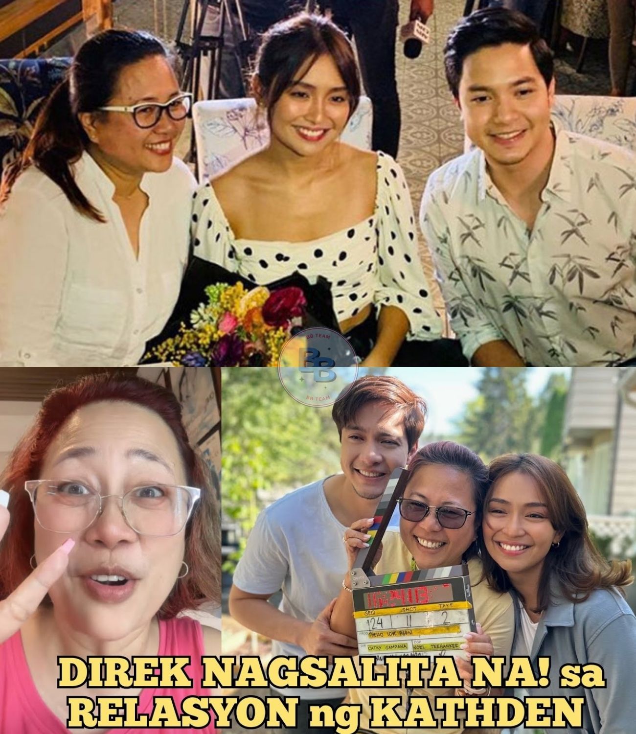Direk Cathy BUMALANDRA! Tinutukan ang KILIG NA RELASYON nina Kathryn at Alden—KathDen, WALA NG ...
