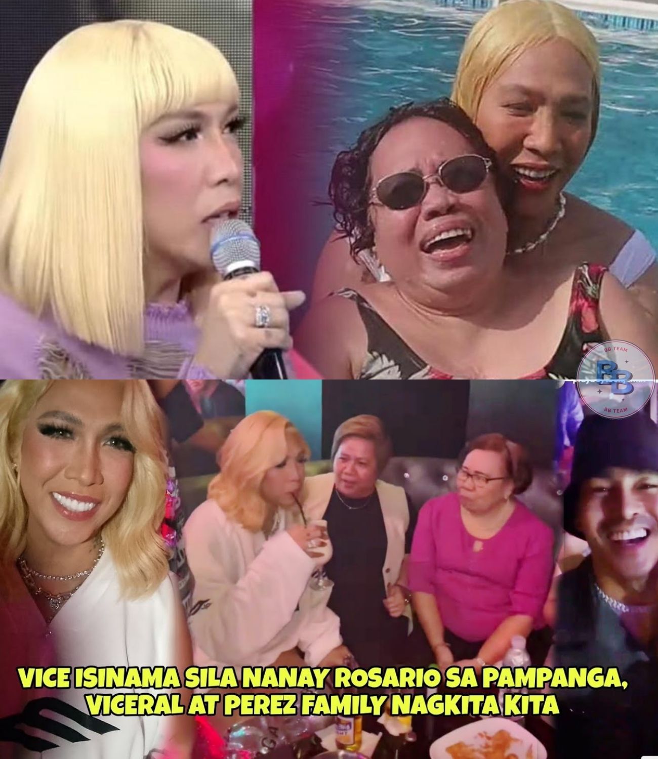 VICE GANDA ISINAMA SI NANAY ROSARIO SA PAMPANGA, KASAMA ANG PAMILYA ...