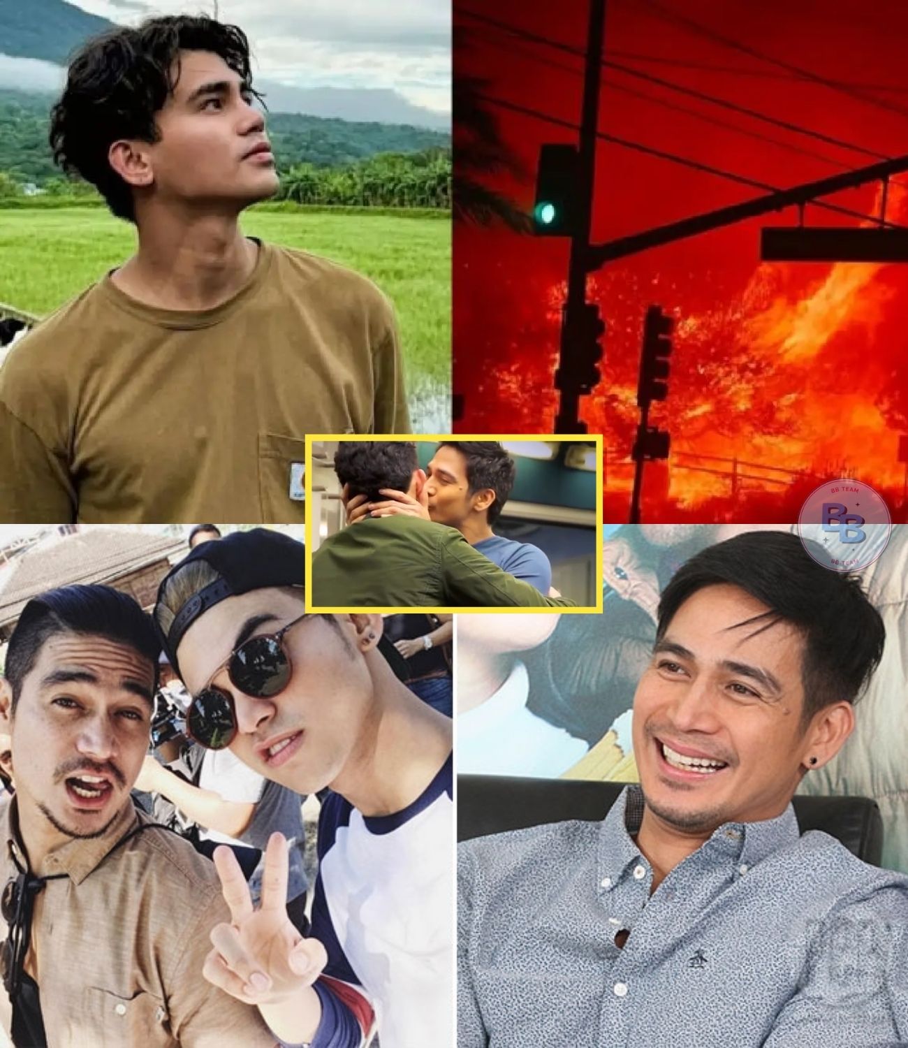 Piolo Pascual at Inigo, Hinalikan ang Isa't Isa sa Labi Bilang Pampalubag-Loob Matapos ang Sunog ...