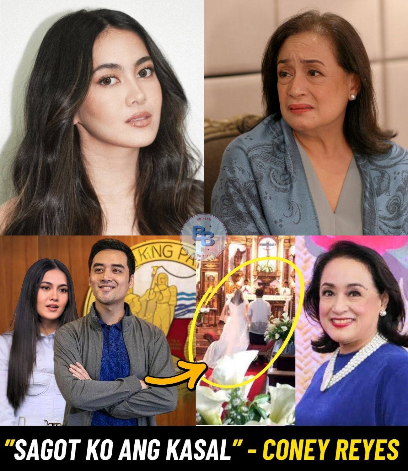 'SAGOT KO NA ANG KASAL!' - Coney Reyes, May Matinding Reaksyon sa Kasal nina Vico Sotto at ...