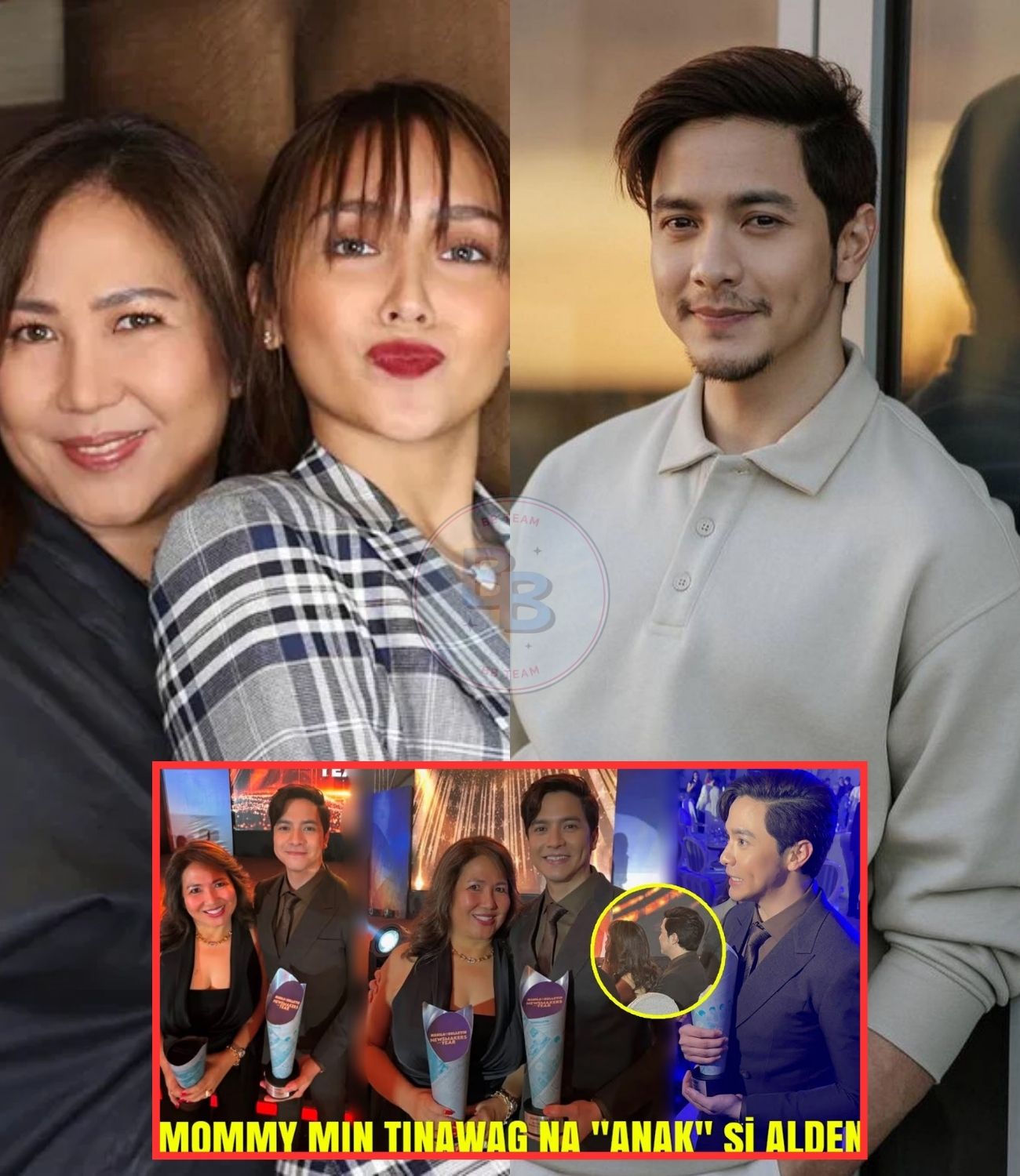 SH0CKING! Mommy Min TINAWAG NA 'ANAK' si Alden sa Viral Video – Ano ang ...