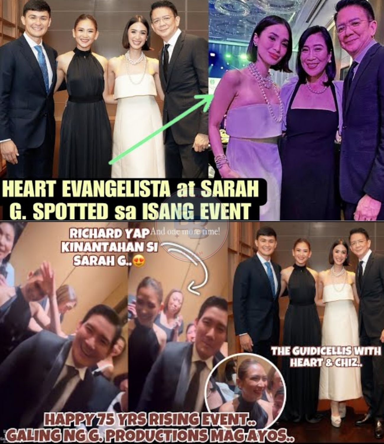 Heart Evangelista at Chiz Escudero, Nakitang Kasama si Sarah Geronimo at Matteo Guidicelli sa ...