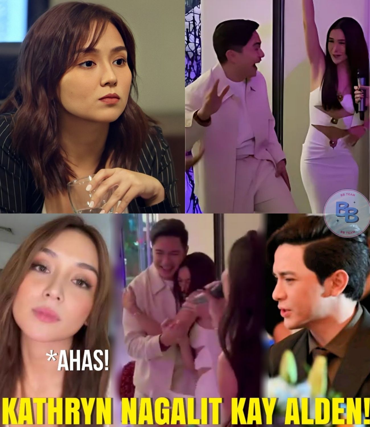 OMG! Galit na galit si Kathryn kay Alden dahil 'close' niya si Julia ...