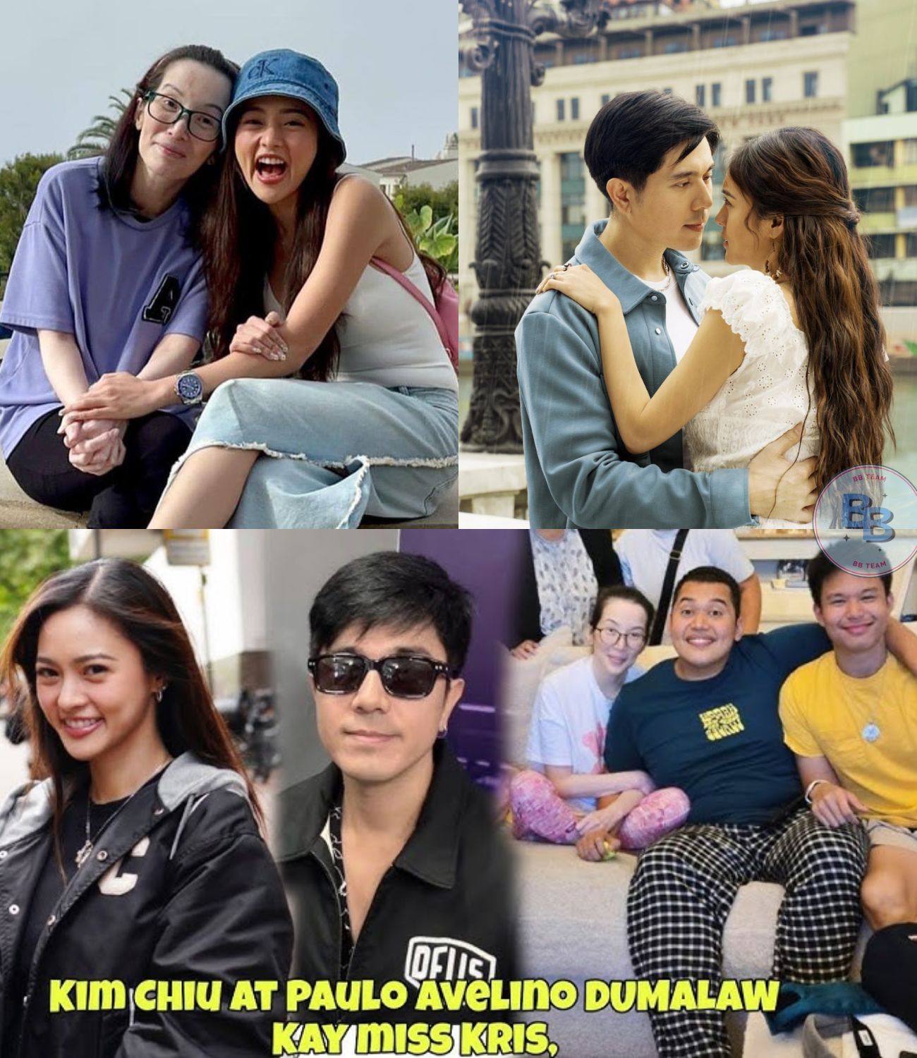 Kim Chiu at Paulo, Dumalaw Kay Miss Kris Aquino; KimPau, Nagpunta Din ...