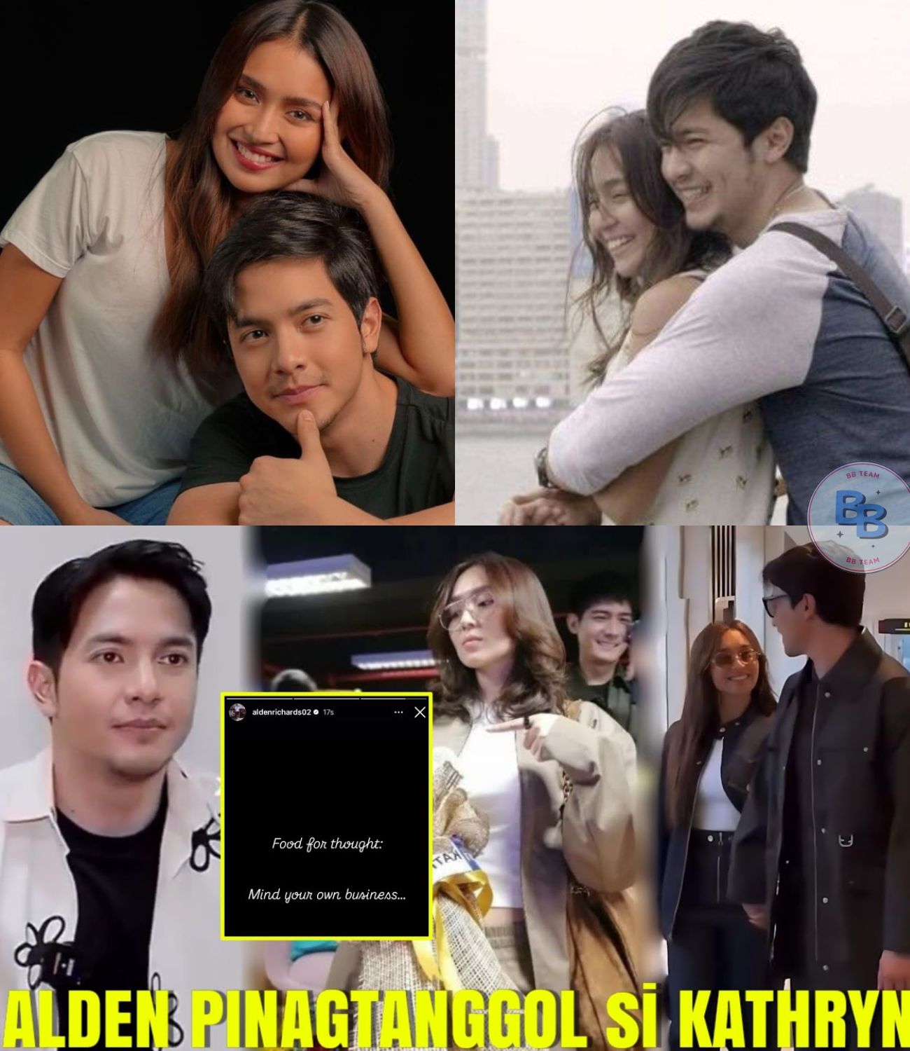 OMG! Alden Richards, Nagsalita Na at Nag-Post para Ipagtanggol si Kathryn! - News